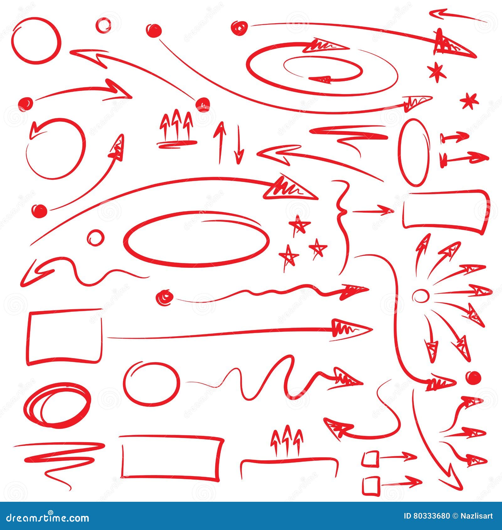 Infographics Marker Arrows stock vector. Illustration of orientation ...