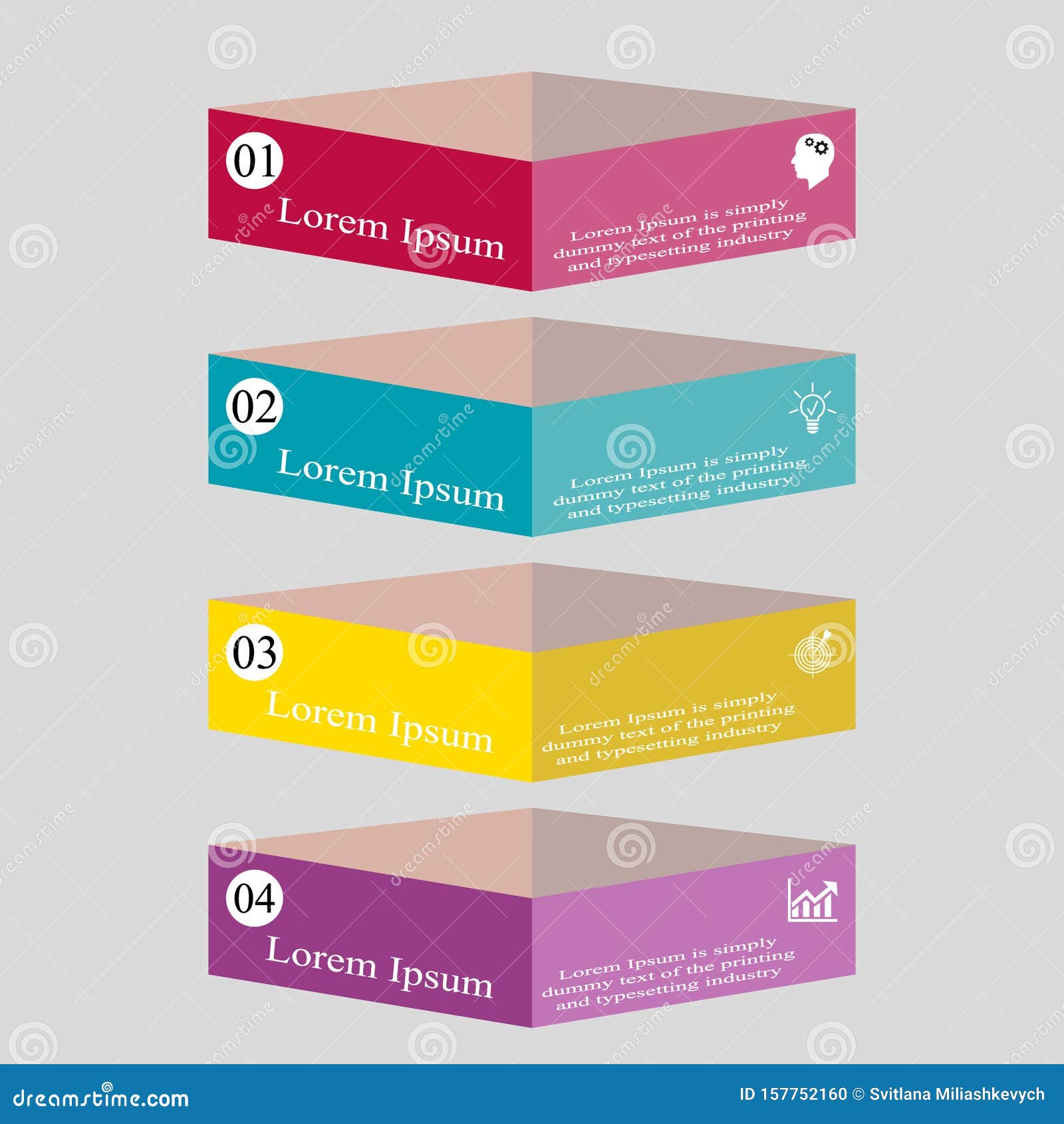 Four Stages Infographics/four Stages Infographics Royalty-Free Stock ...