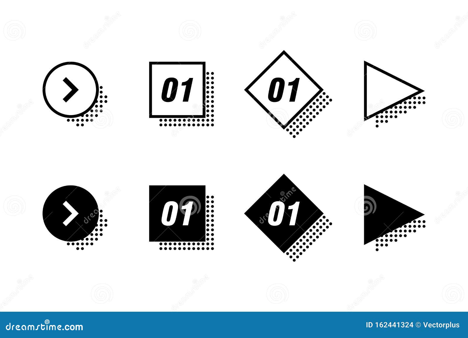 Infographics Options Design Elements. Vector Illustration Stock Vector ...