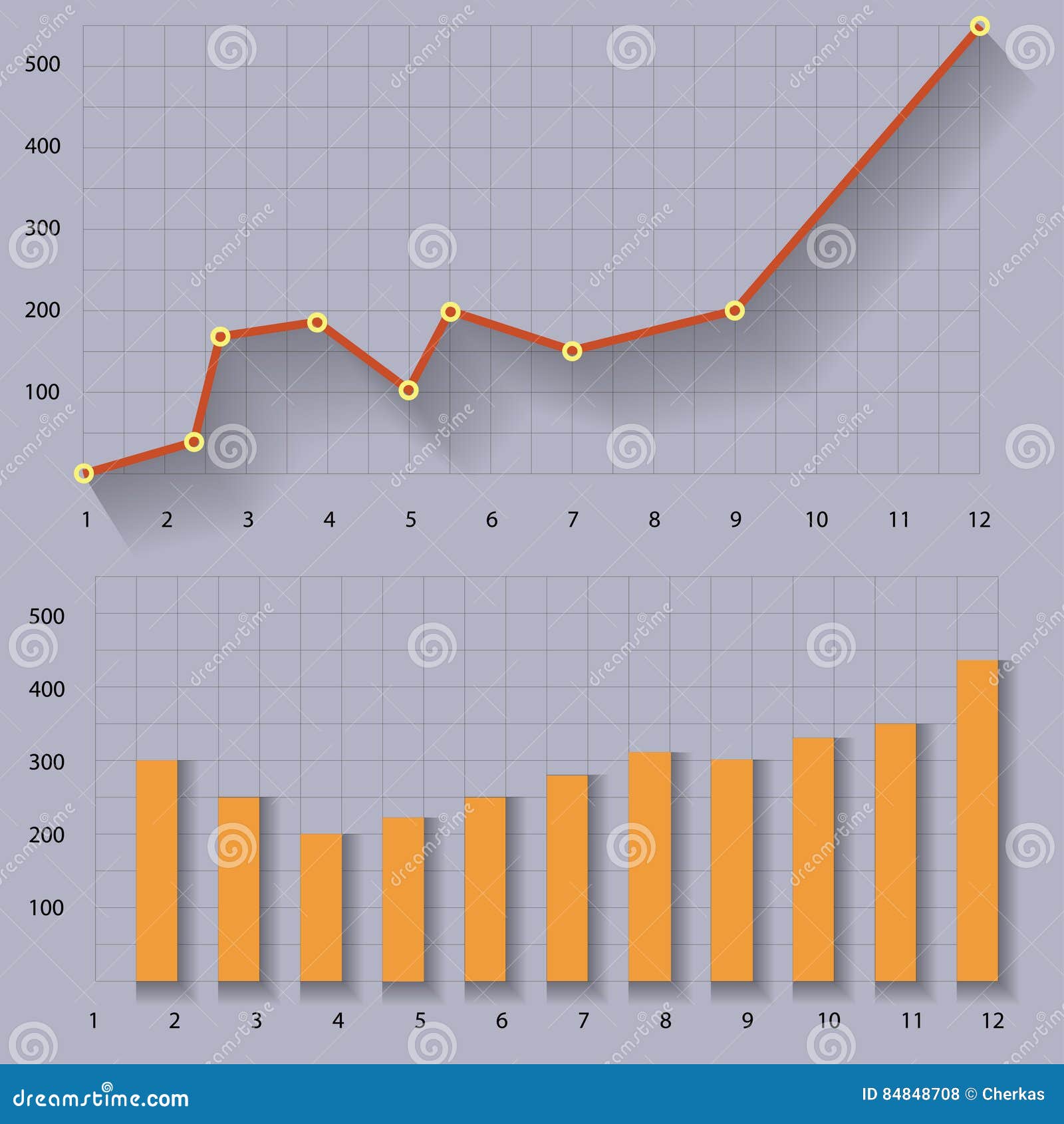 Infographics Page Layout. Vector Illustration | CartoonDealer.com #43959386