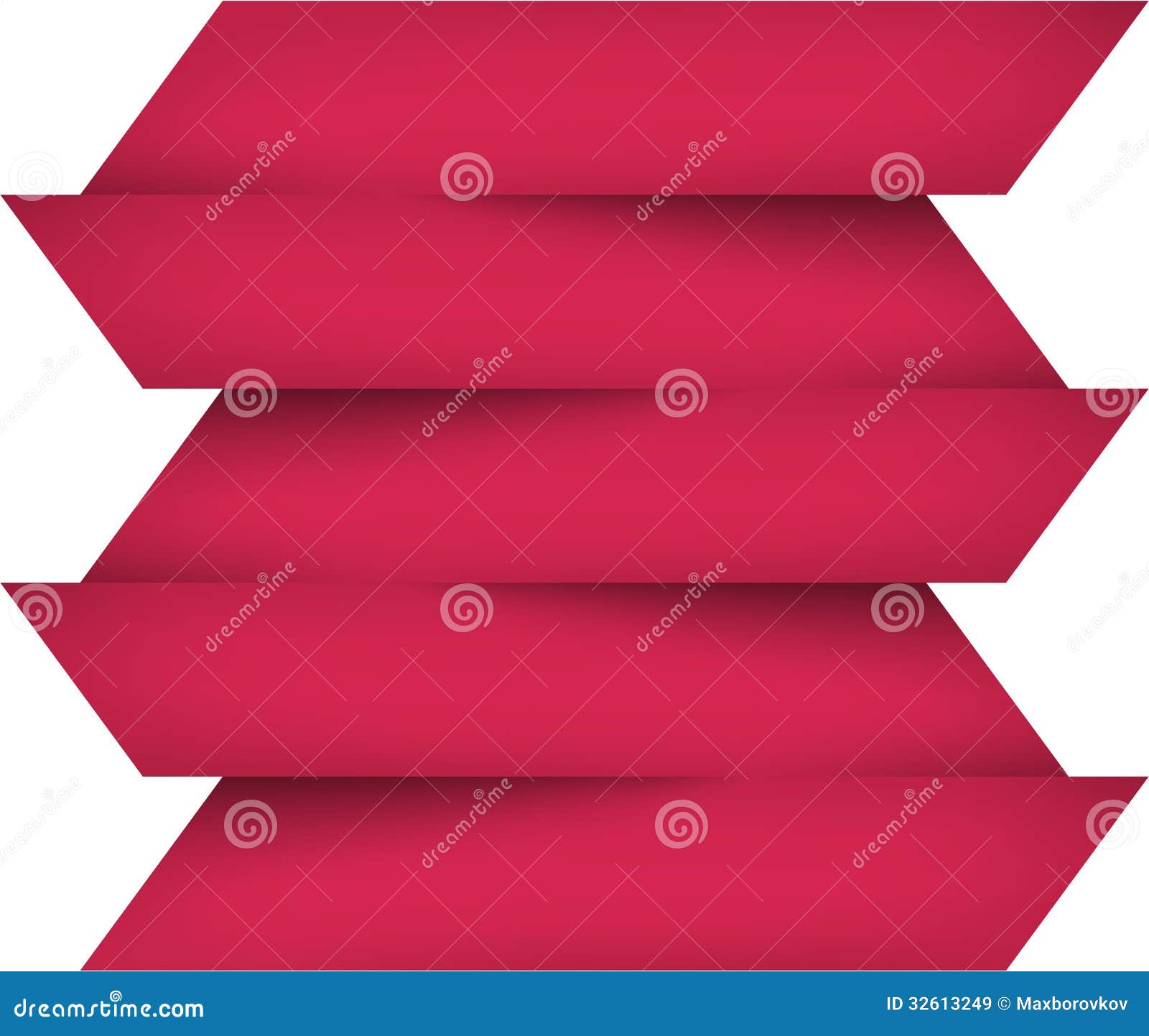 Infographics Pink Paper Design. Stock Vector - Illustration of pattern ...