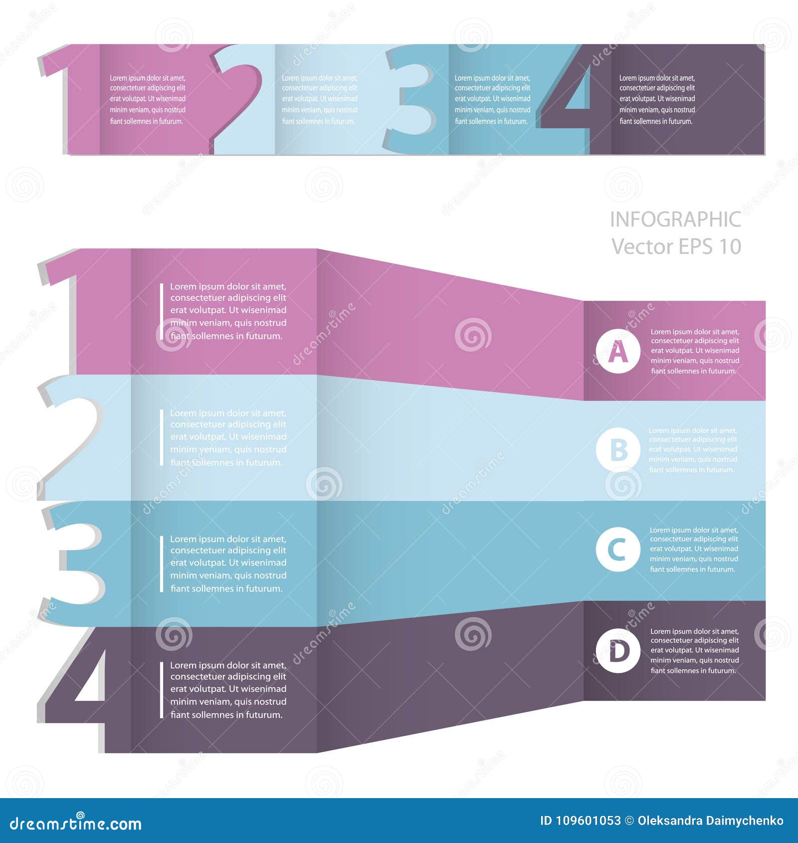 Infographics. Process Chart Module Stock Illustration - Illustration of ...