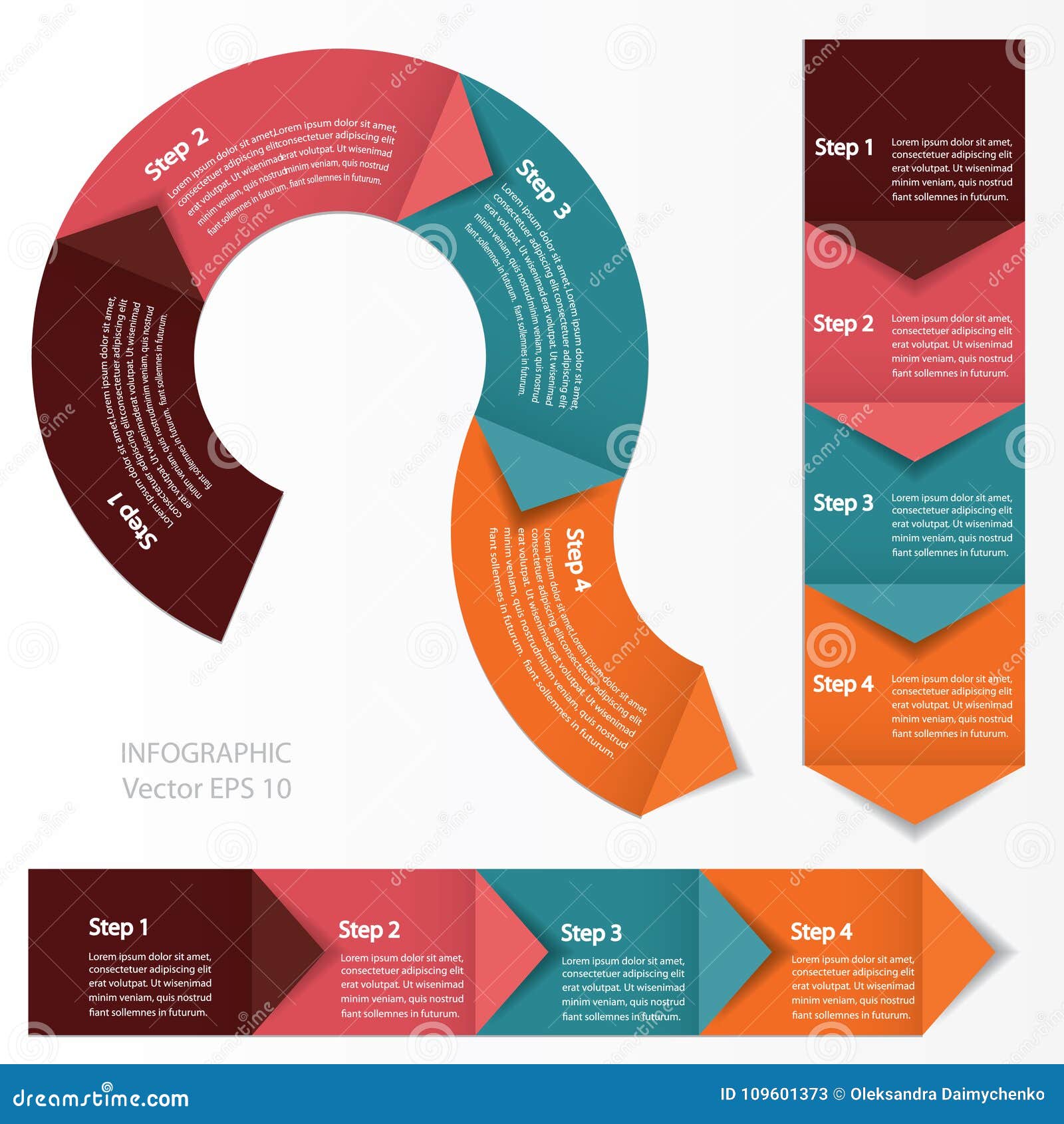Infographics. Process Chart Module. Royalty-Free Stock Image ...