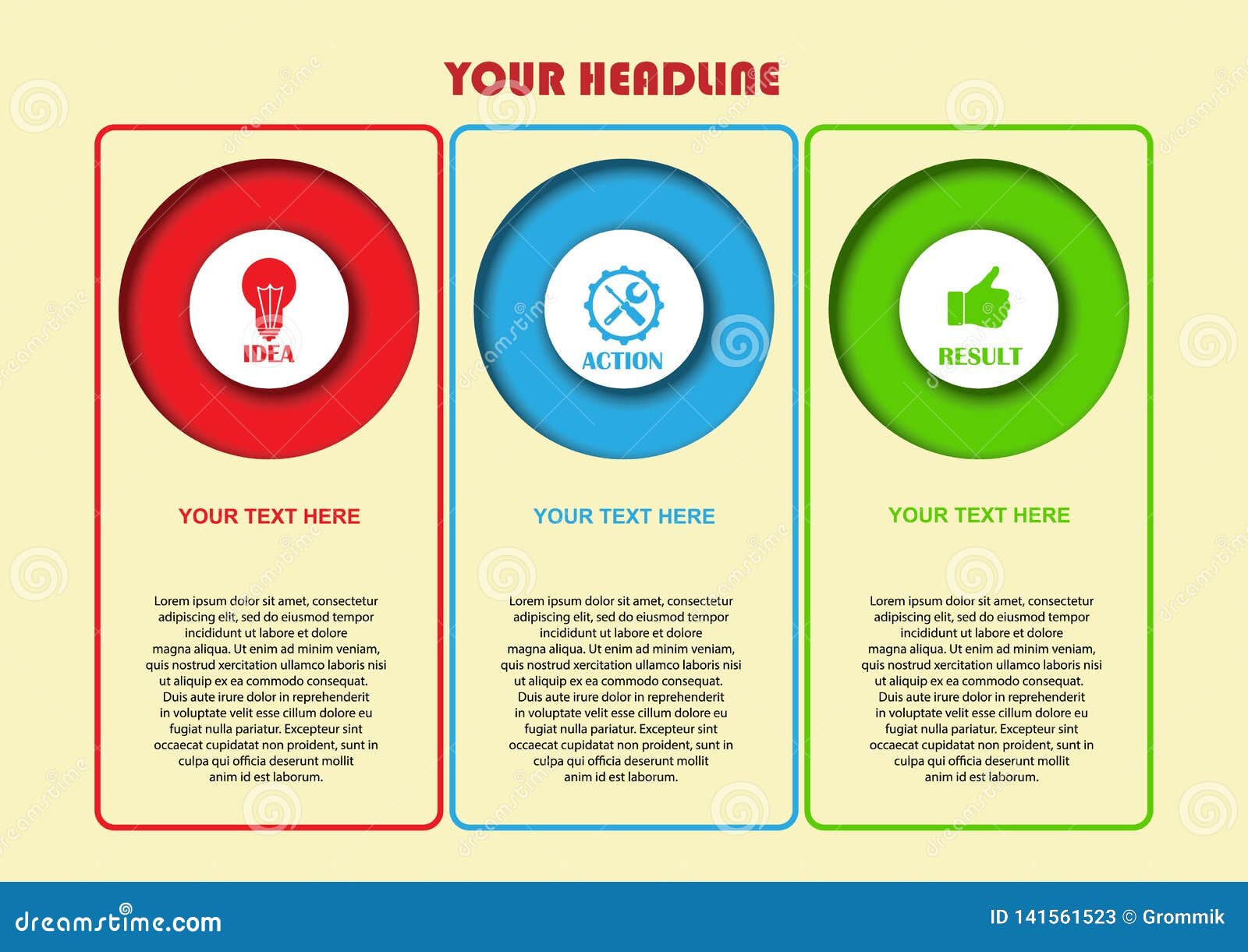 Infographics for Project Design, Strategy and Business Planning Stock ...