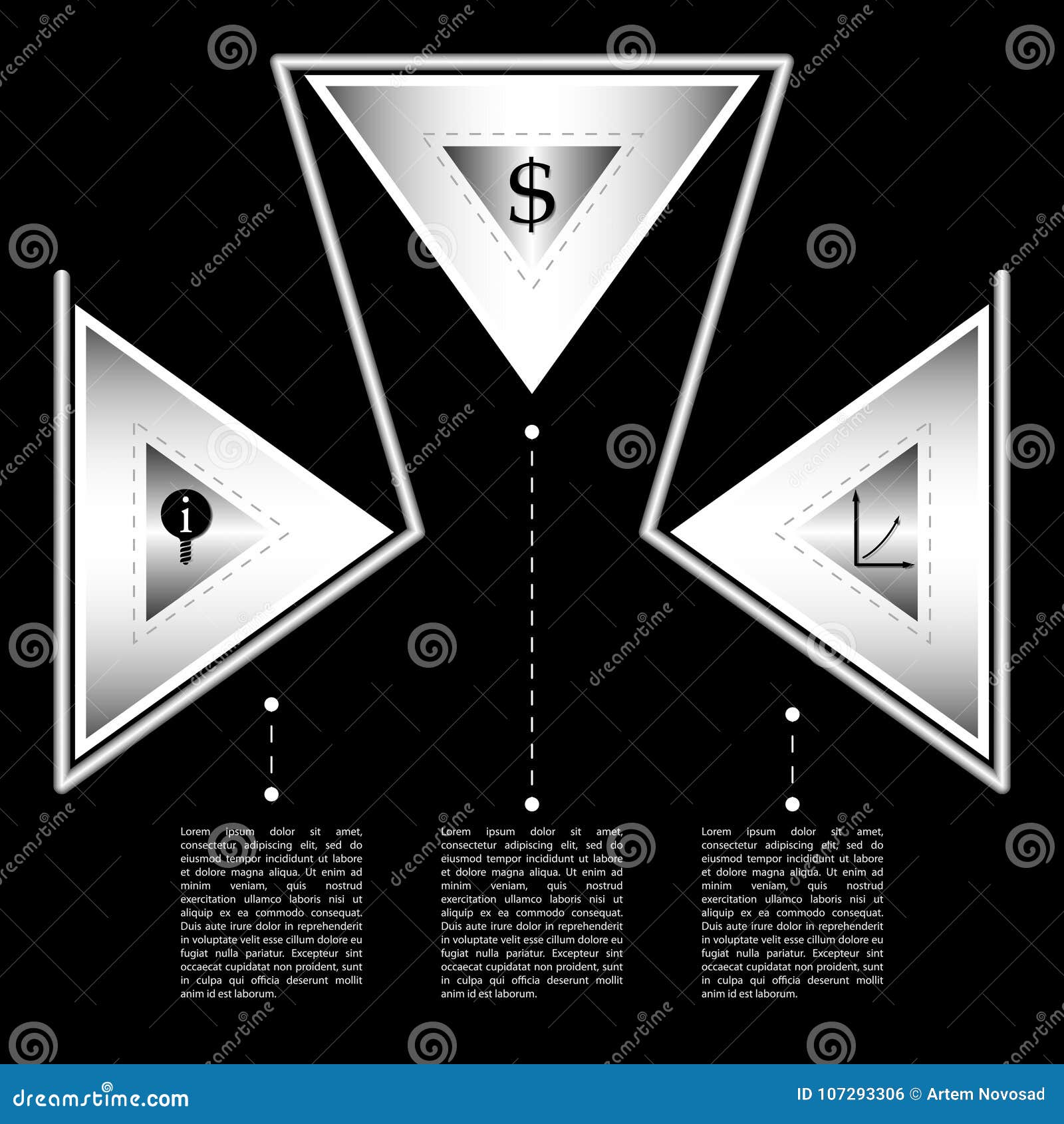 Infographics of Self-development for Business Stock Vector ...