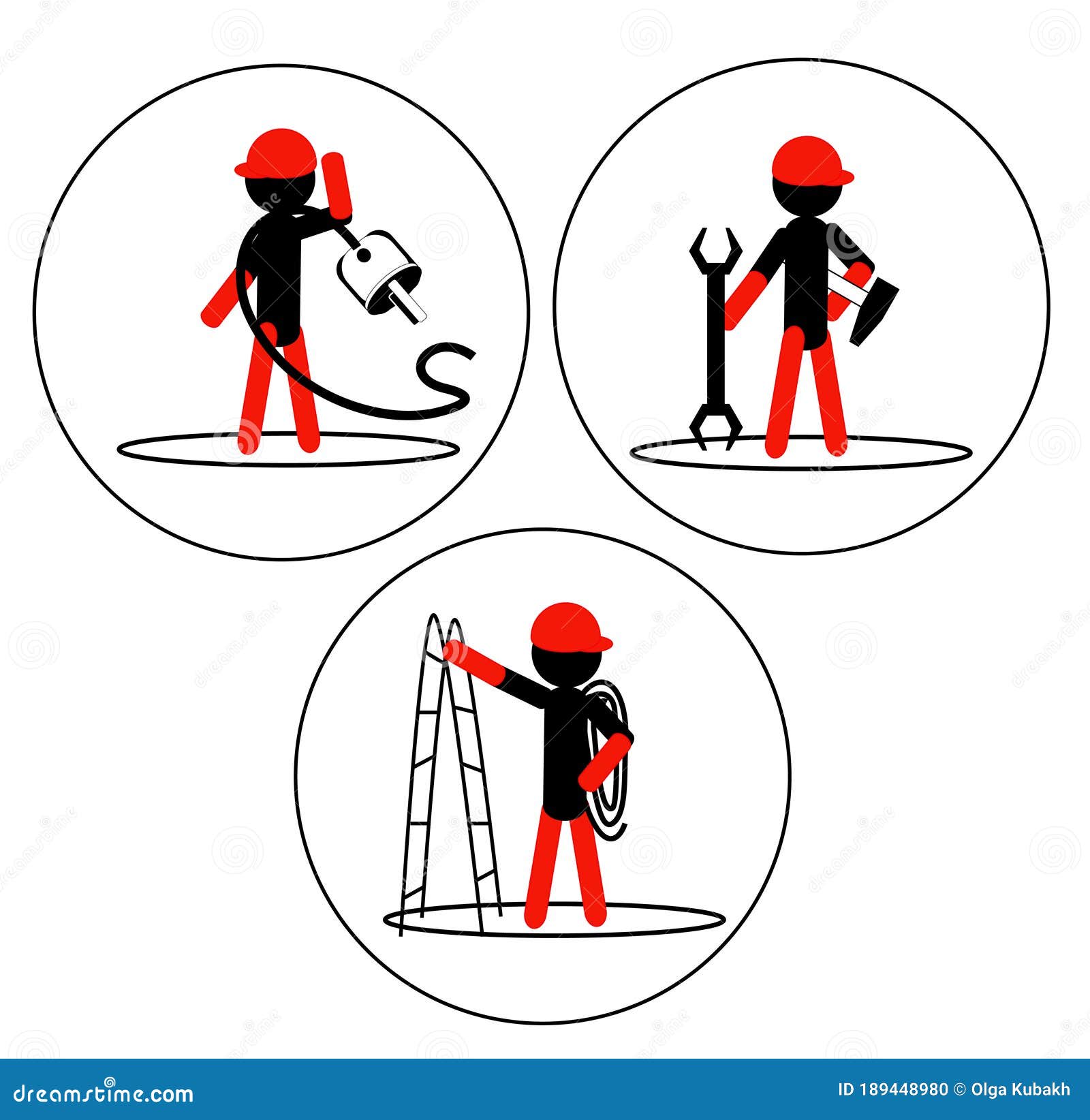 Service Simbol. Infographics for Direct Service, Fitting. Stock Vector ...