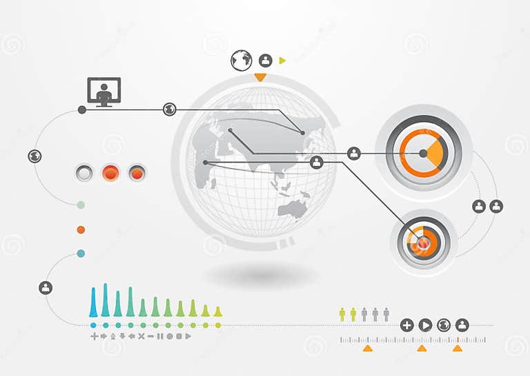 Infographics Set and Information Graphics Stock Vector - Illustration ...
