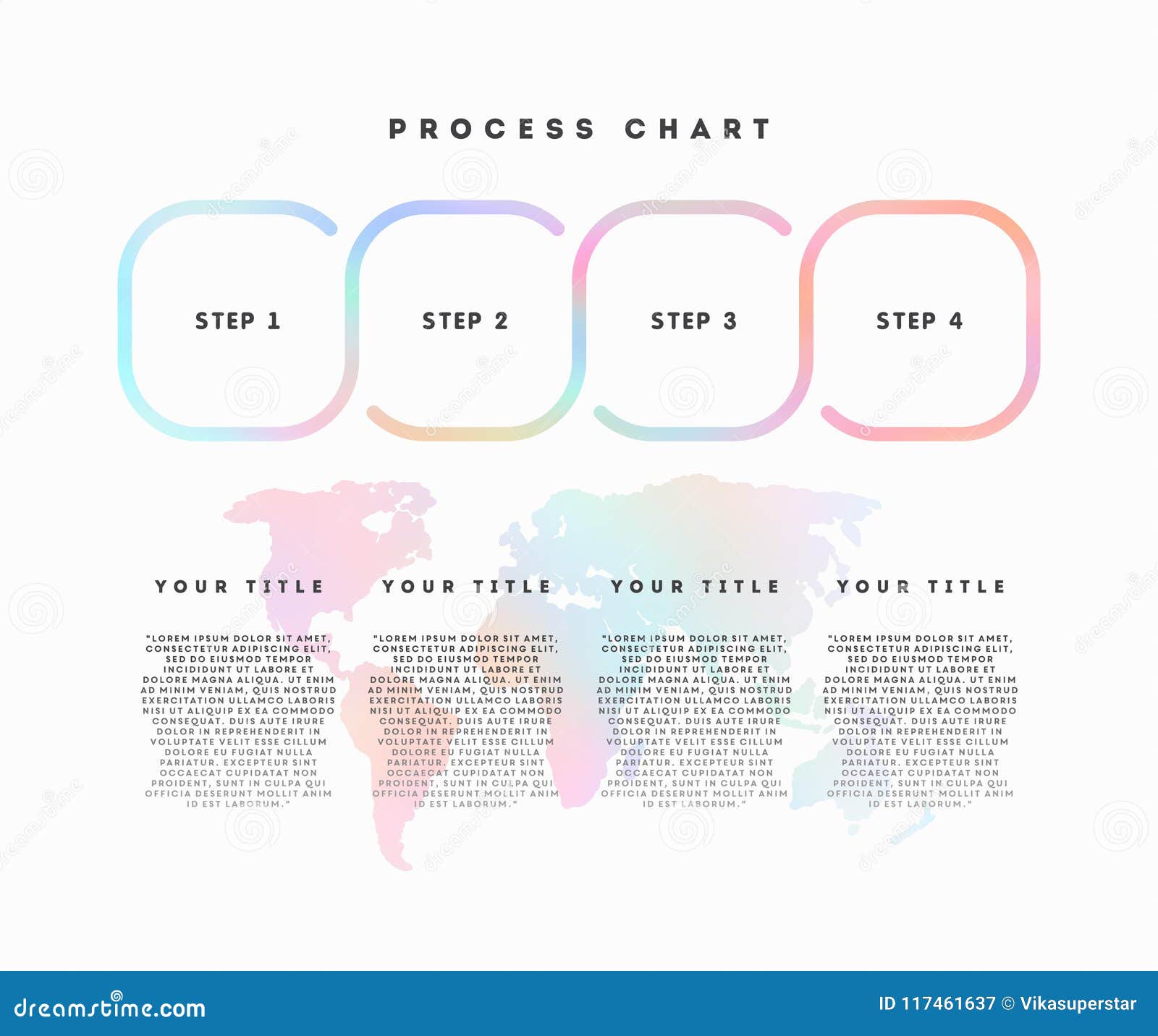 Infographics Step by Step Illustration Stock Vector - Illustration of ...