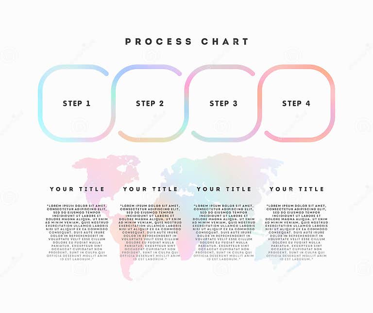 Infographics Step by Step Illustration Stock Vector - Illustration of ...