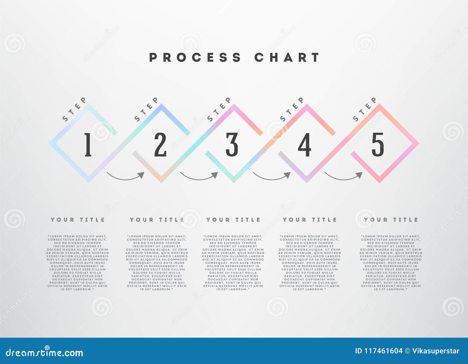 Infographics Step by Step Illustration Stock Vector - Illustration of ...