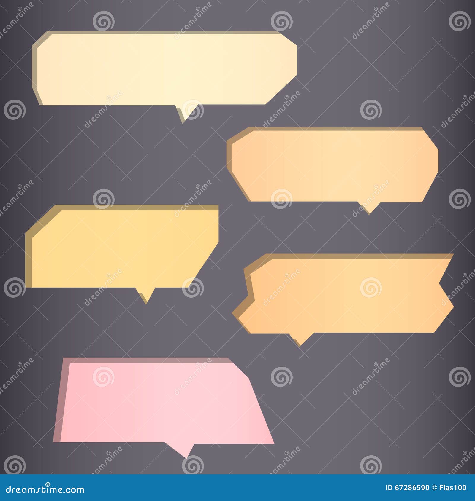 Infographics Template, Banners Brochures Flyers and Speech Bubble Set ...