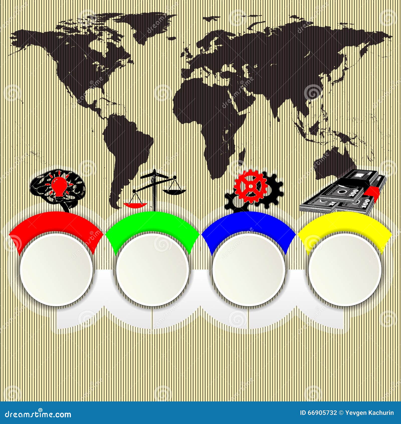 Infographics Texture Background World Map Vector Illustration ...