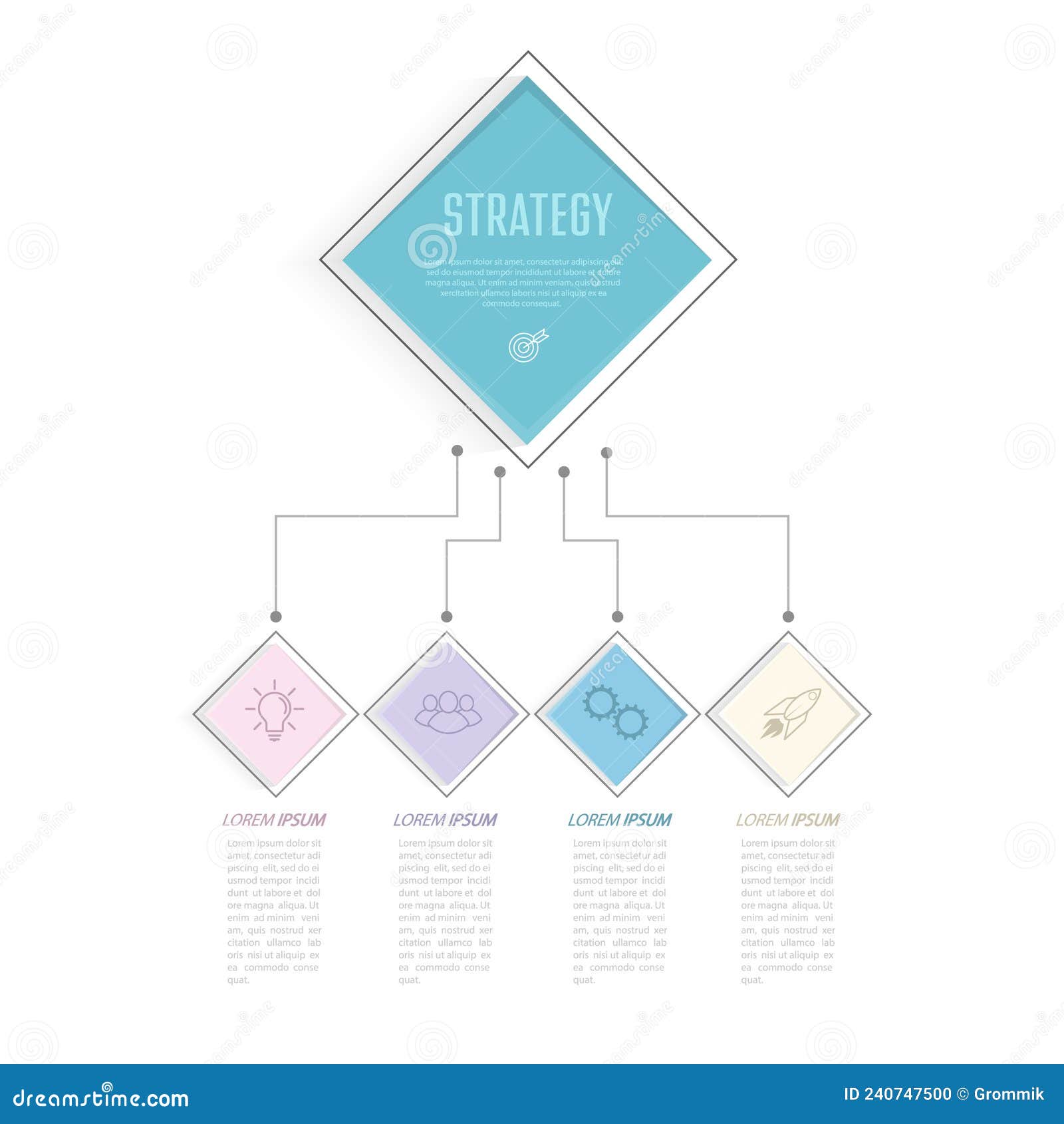 Infographics. Visualization of Business Data, Projects, Trainings ...