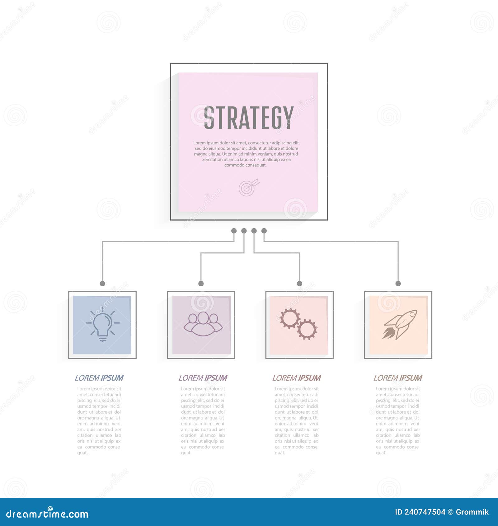 Infographics. Visualization of Business Data, Projects, Trainings ...