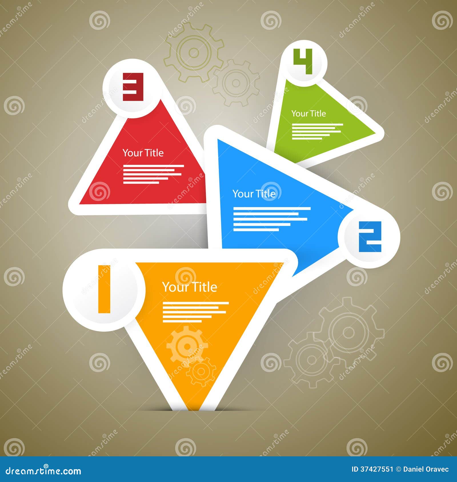 Infographics Web Template stock vector. Illustration of infographics ...