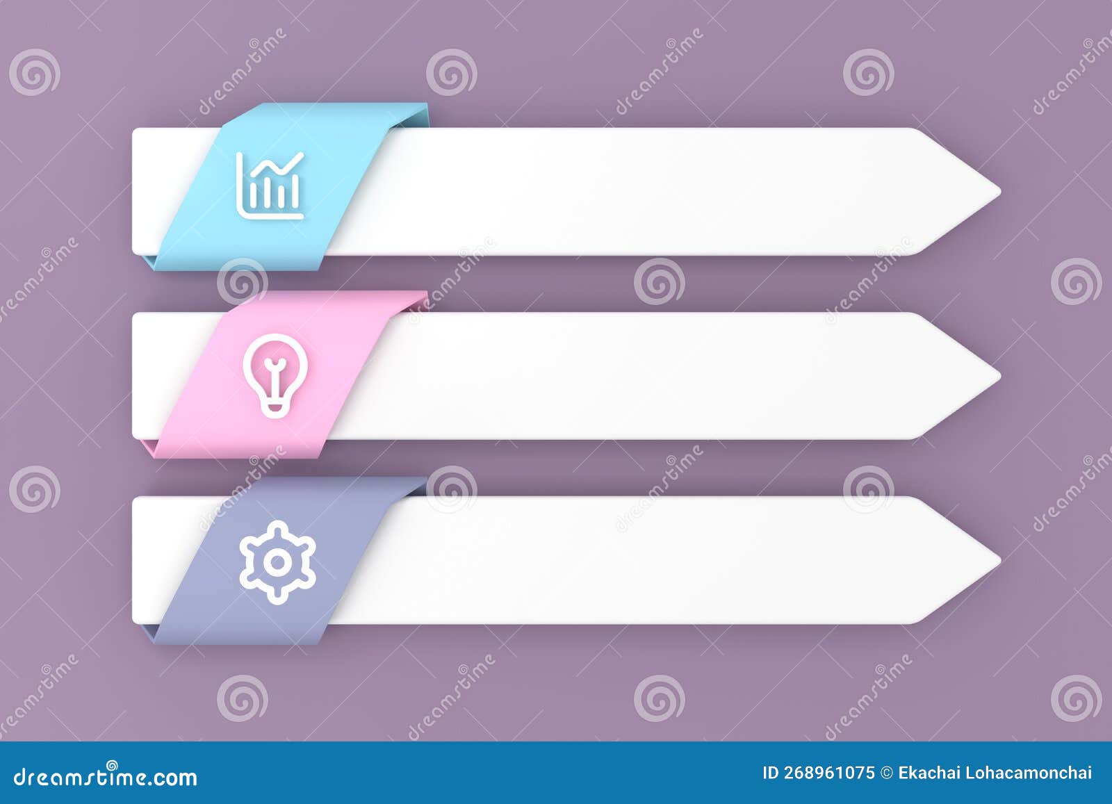 Infographics for Your Business Presentations. Banner Design As Set of 3 ...