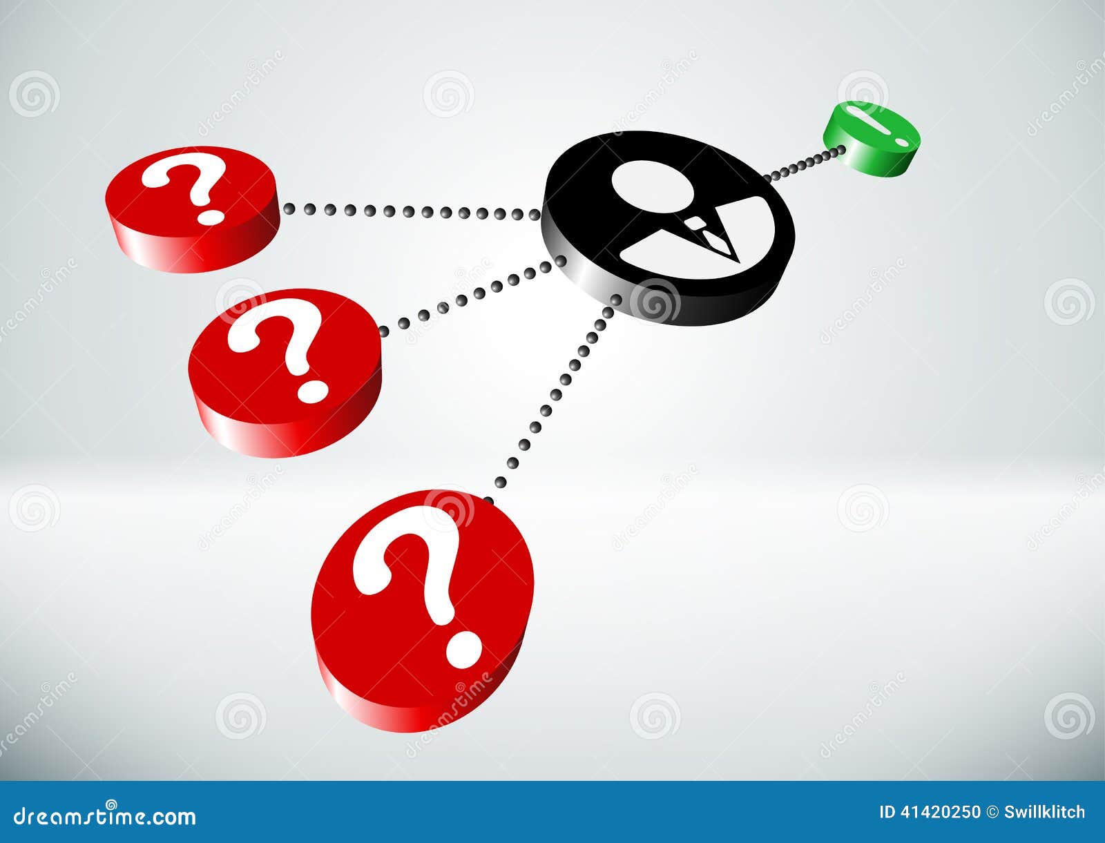 Infographis with Business Solution Icons Stock Vector - Illustration of ...