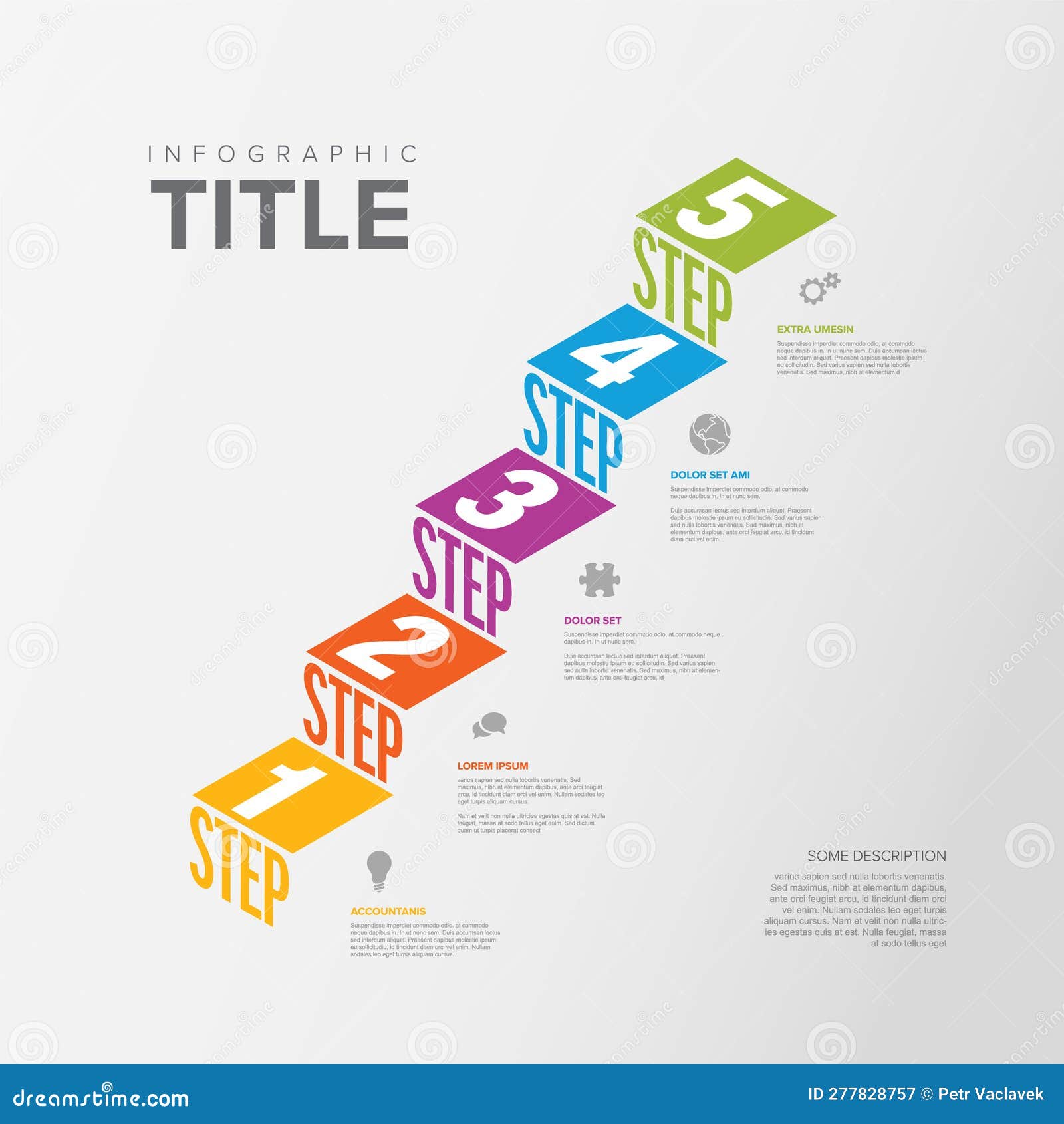 Infogrpahic Stairs Steps Diagram Template Stock Illustration ... Infogrpahic Stairs Steps Diagram Template Stock Illustration ...