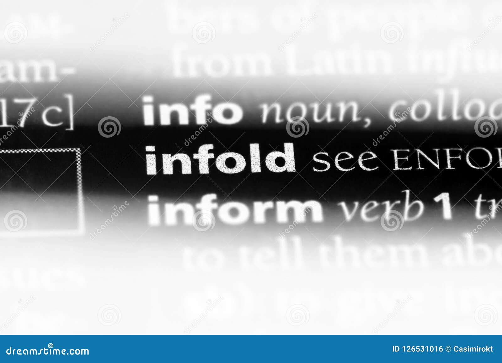 Infold stock photo. Image of word, text, page, paper - 126531016