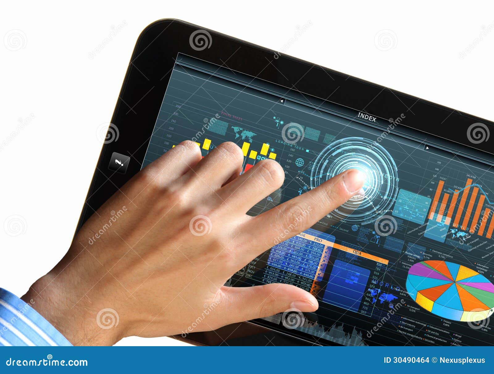 Informática Moderna En Negocio Foto de archivo - Imagen de financiero ...