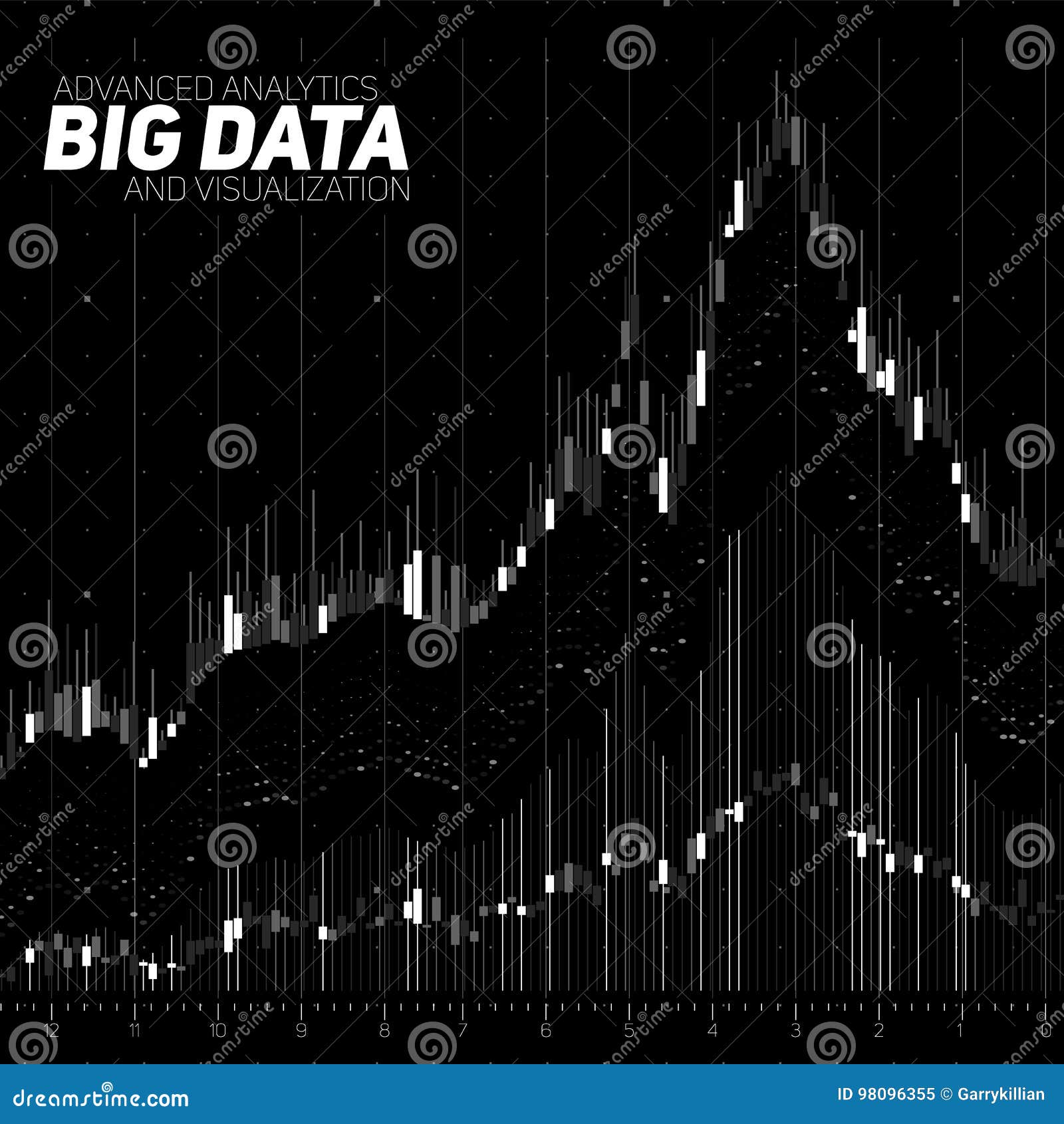 Informação visual ilustração do vetor. Ilustração de backdrop - 98096355