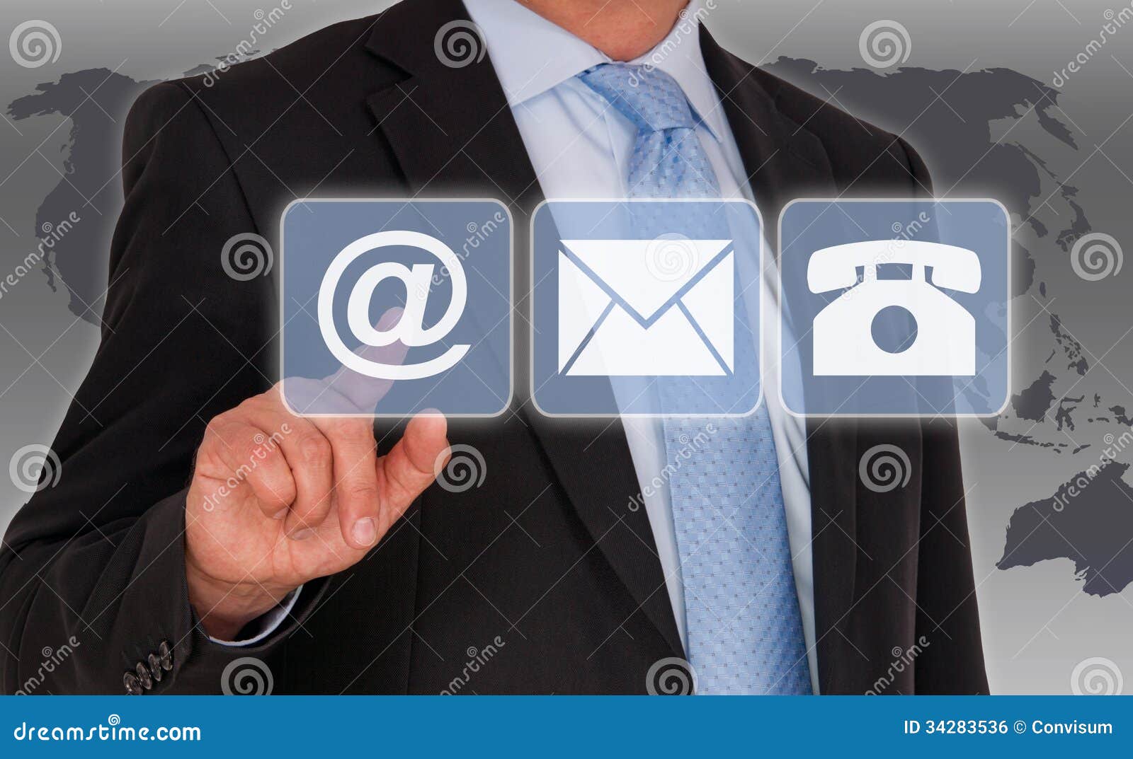 Información de contacto foto de archivo. Imagen de hombre - 34283536