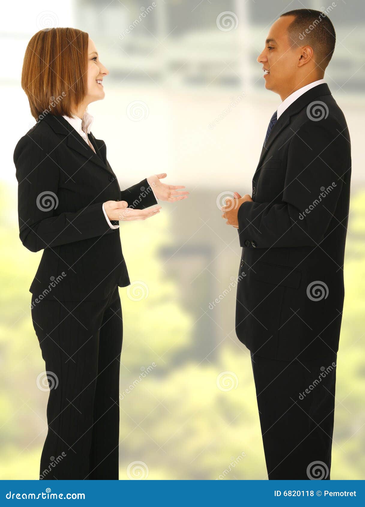 Informal Business Meeitng stock photo. Image of expression - 6820118