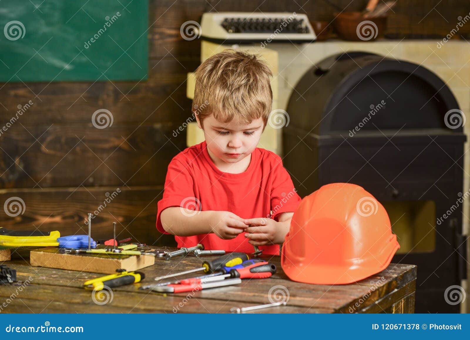 Informal Education Concept, Learning through Game. Kid Playing with ...