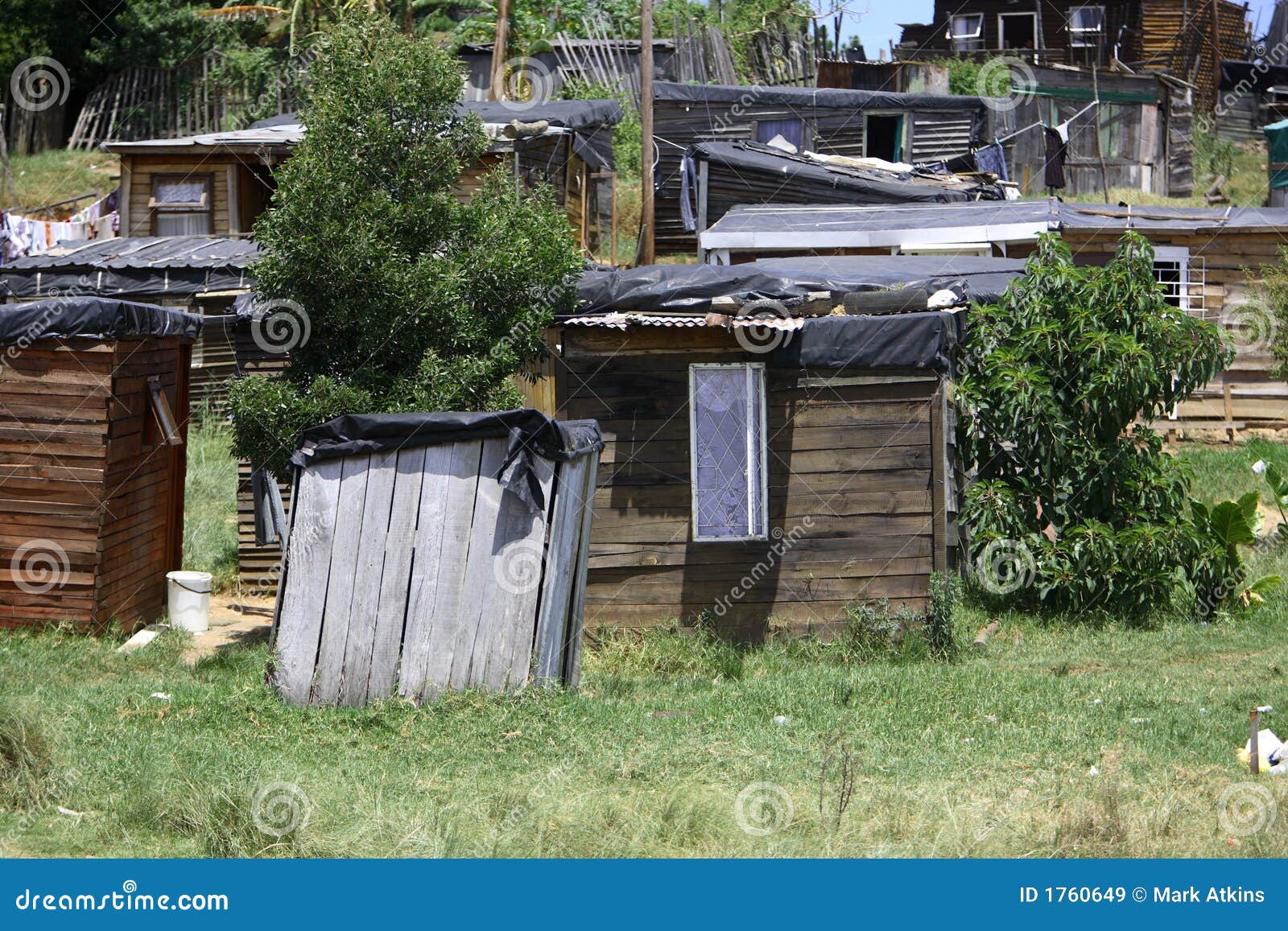 Informal Settlement stock image. Image of countryside - 1760649