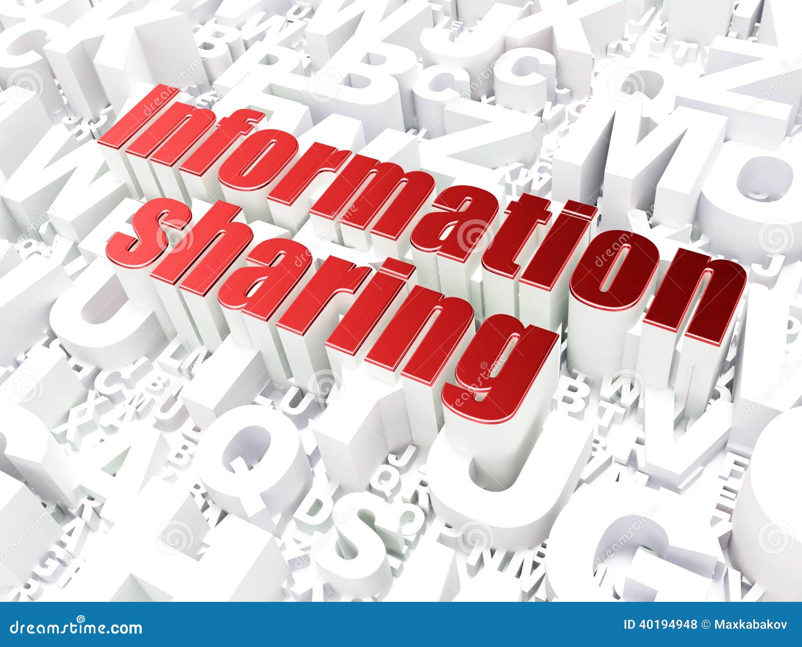 Informatieconcept: Uitwisseling Op Alfabetachtergrond Stock Foto ...