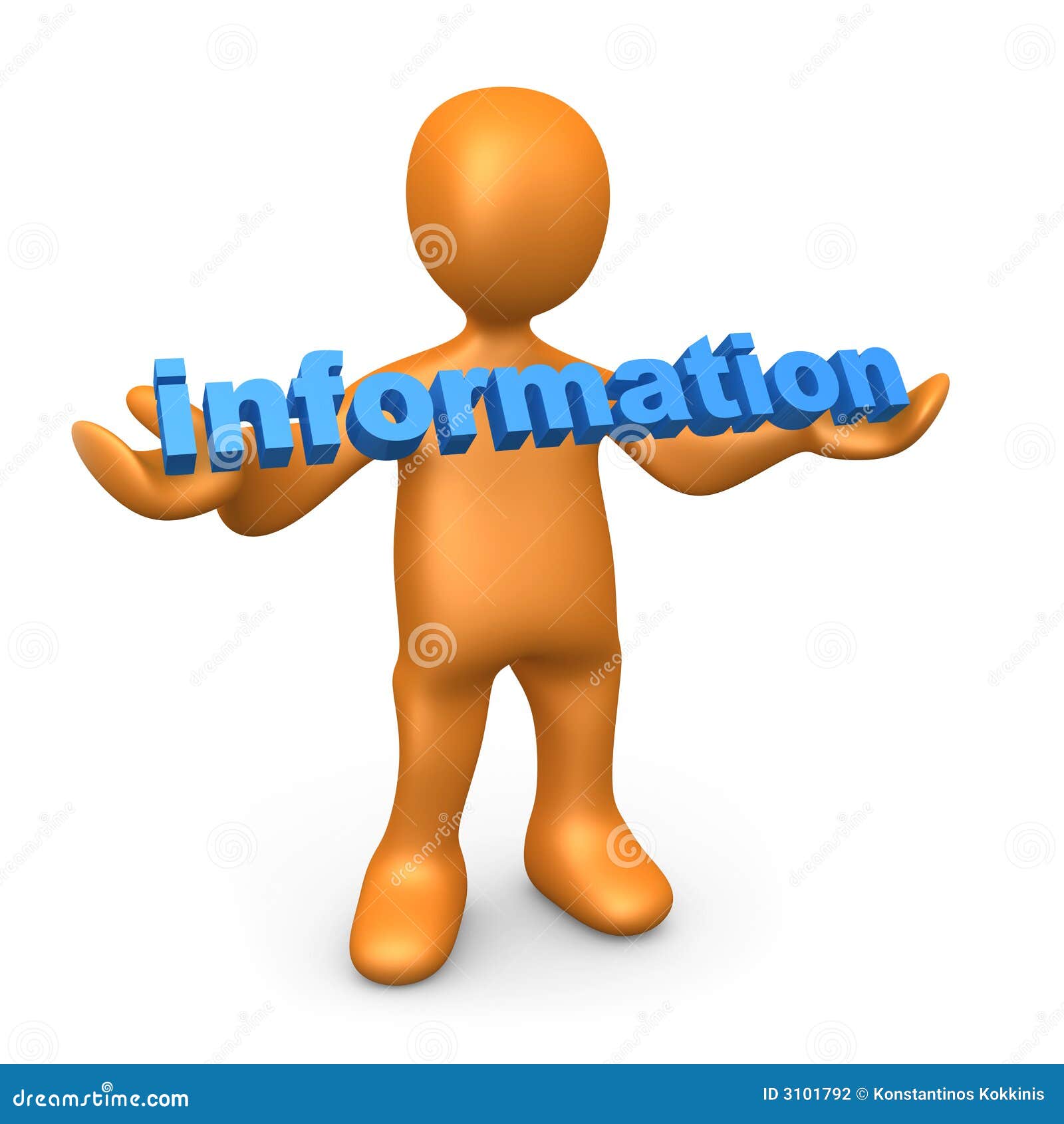 Information stock illustration. Illustration of person - 3101792