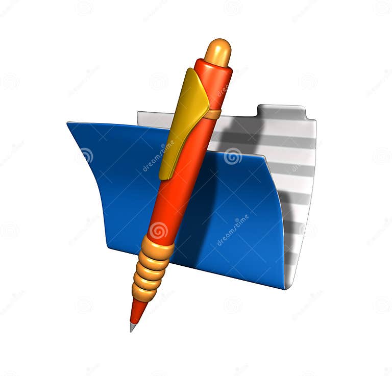 Information stock illustration. Illustration of note, letter - 3518780