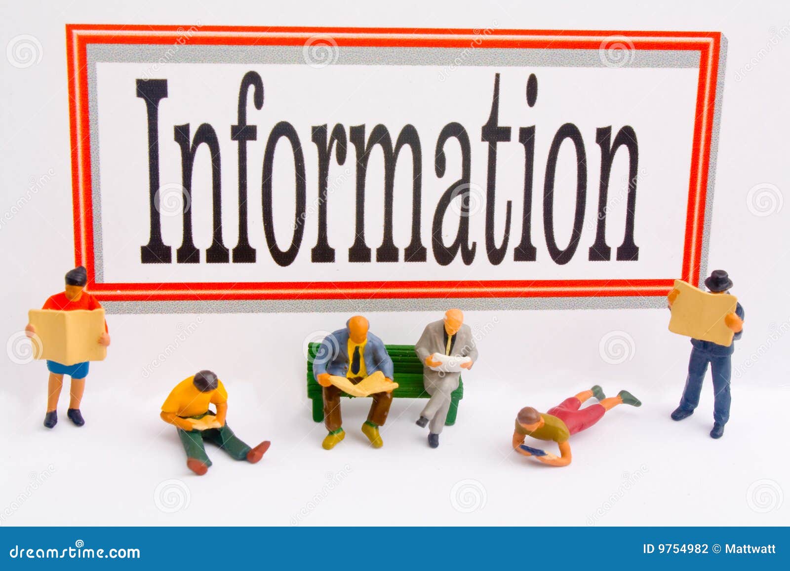 Information stock photo. Image of books, small, miniatures - 9754982