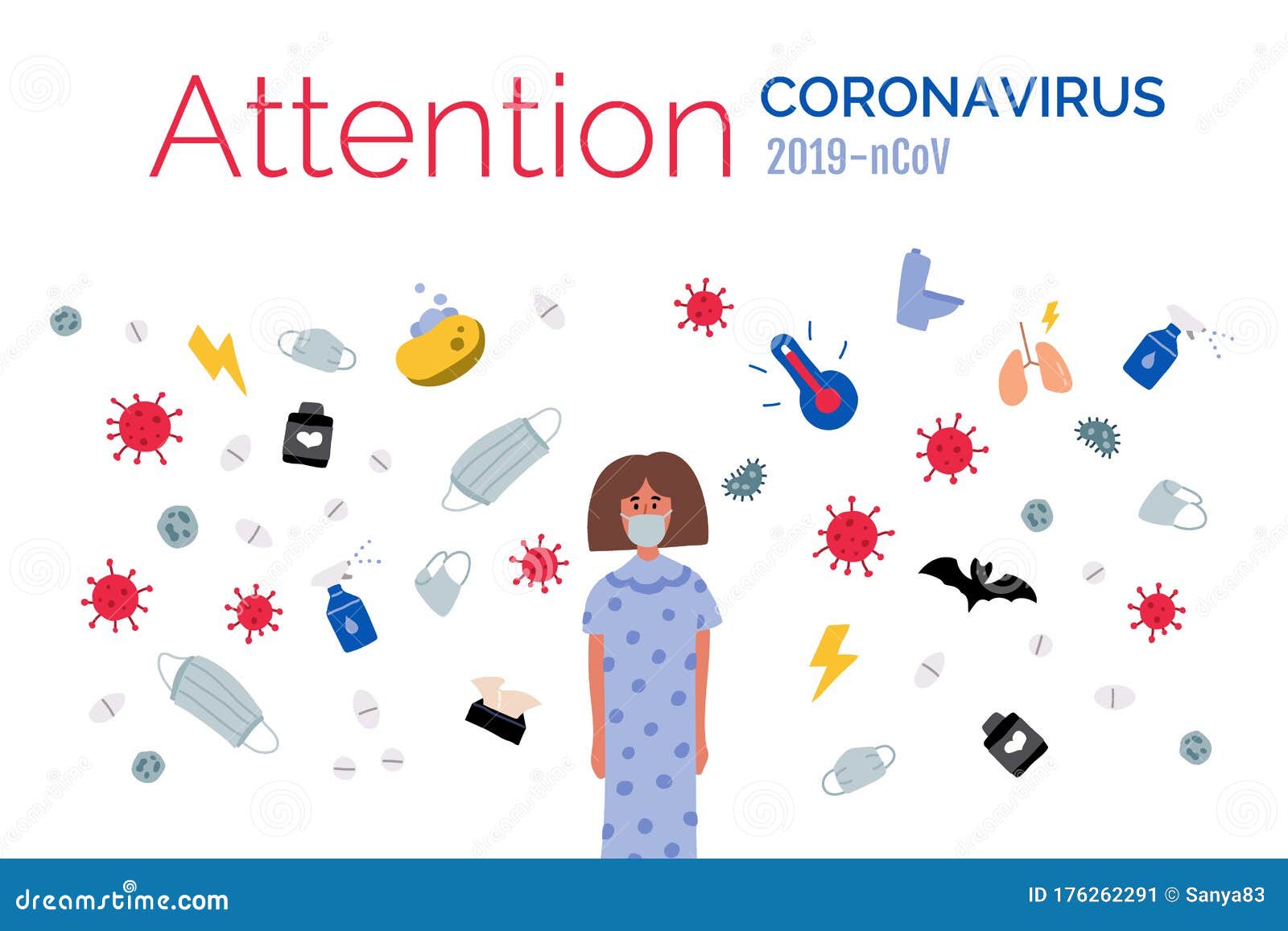 Information Attack and Manipulation of Attention. Stock Vector ...