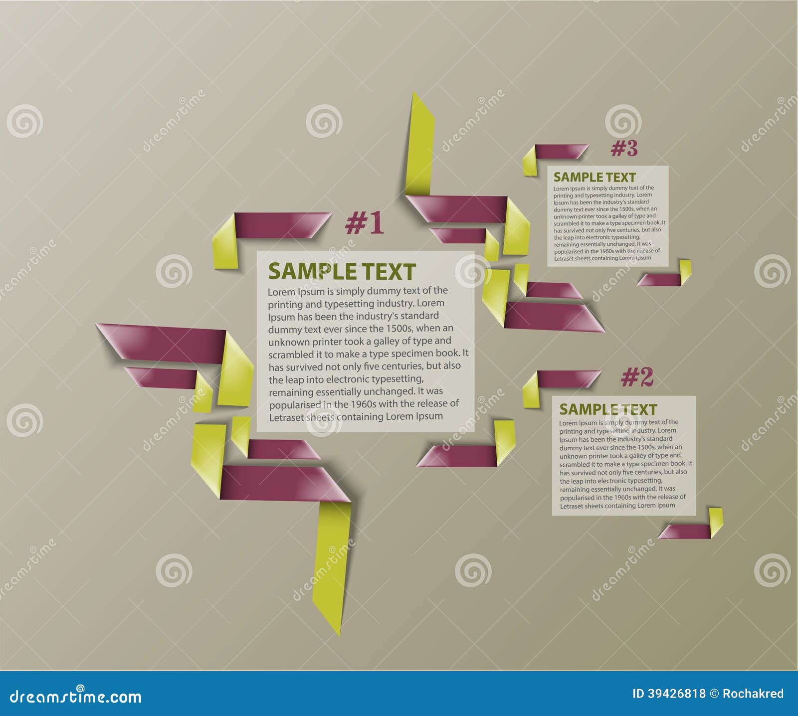 Information banner design stock vector. Illustration of advertise ...