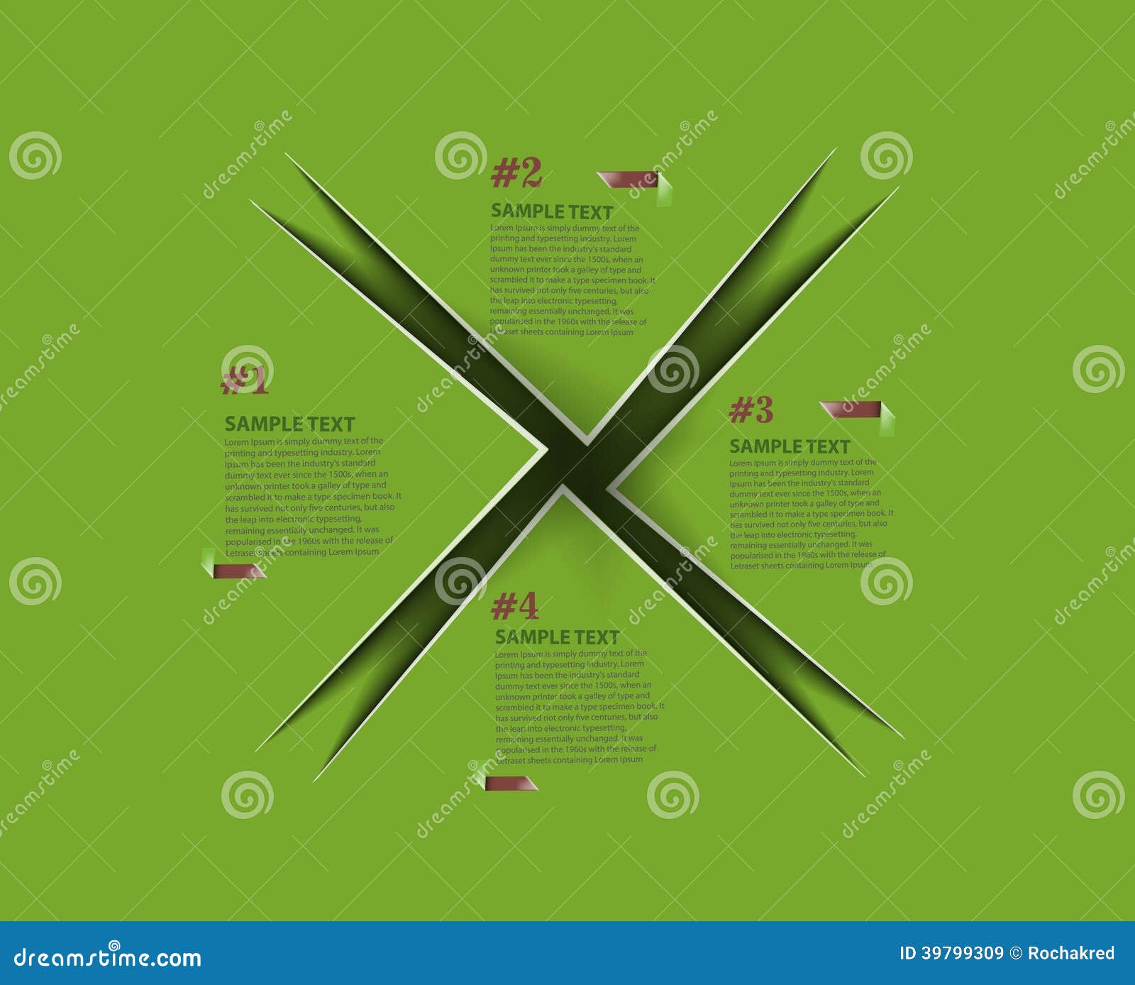 Information banner design stock vector. Illustration of connect - 39799309