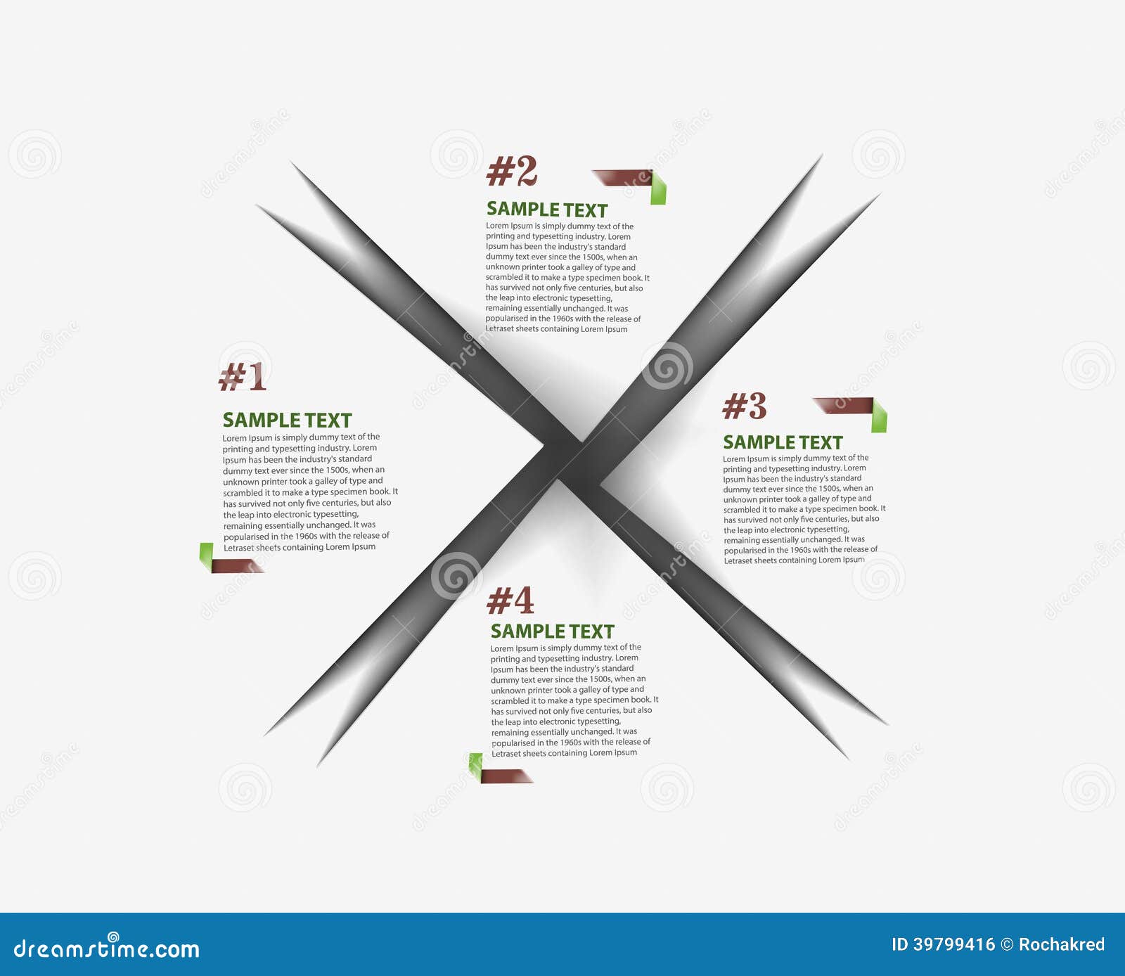 Information banner design stock vector. Illustration of creative - 39799416