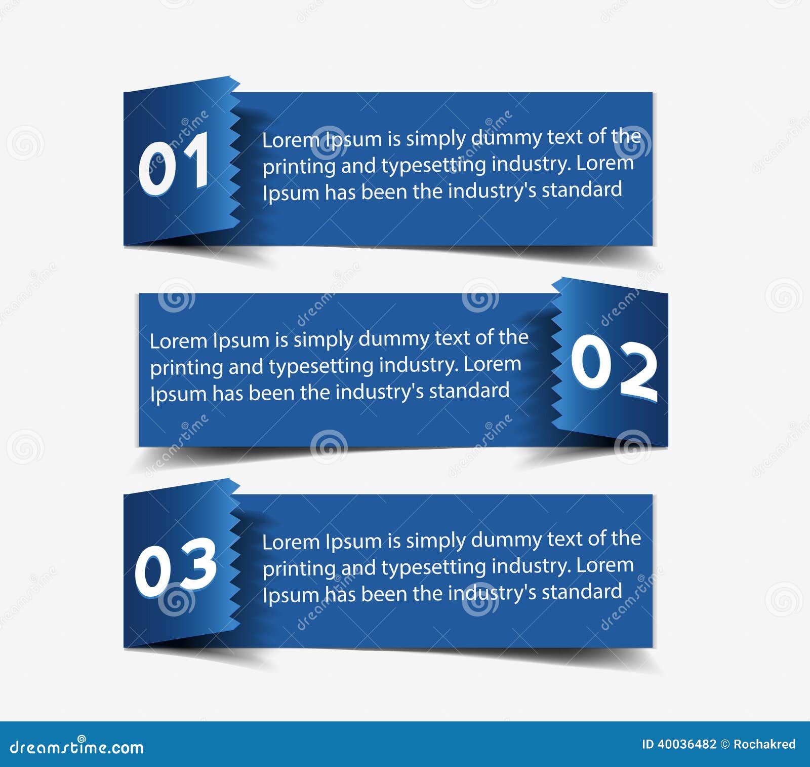 Information banner design stock vector. Illustration of number - 40036482