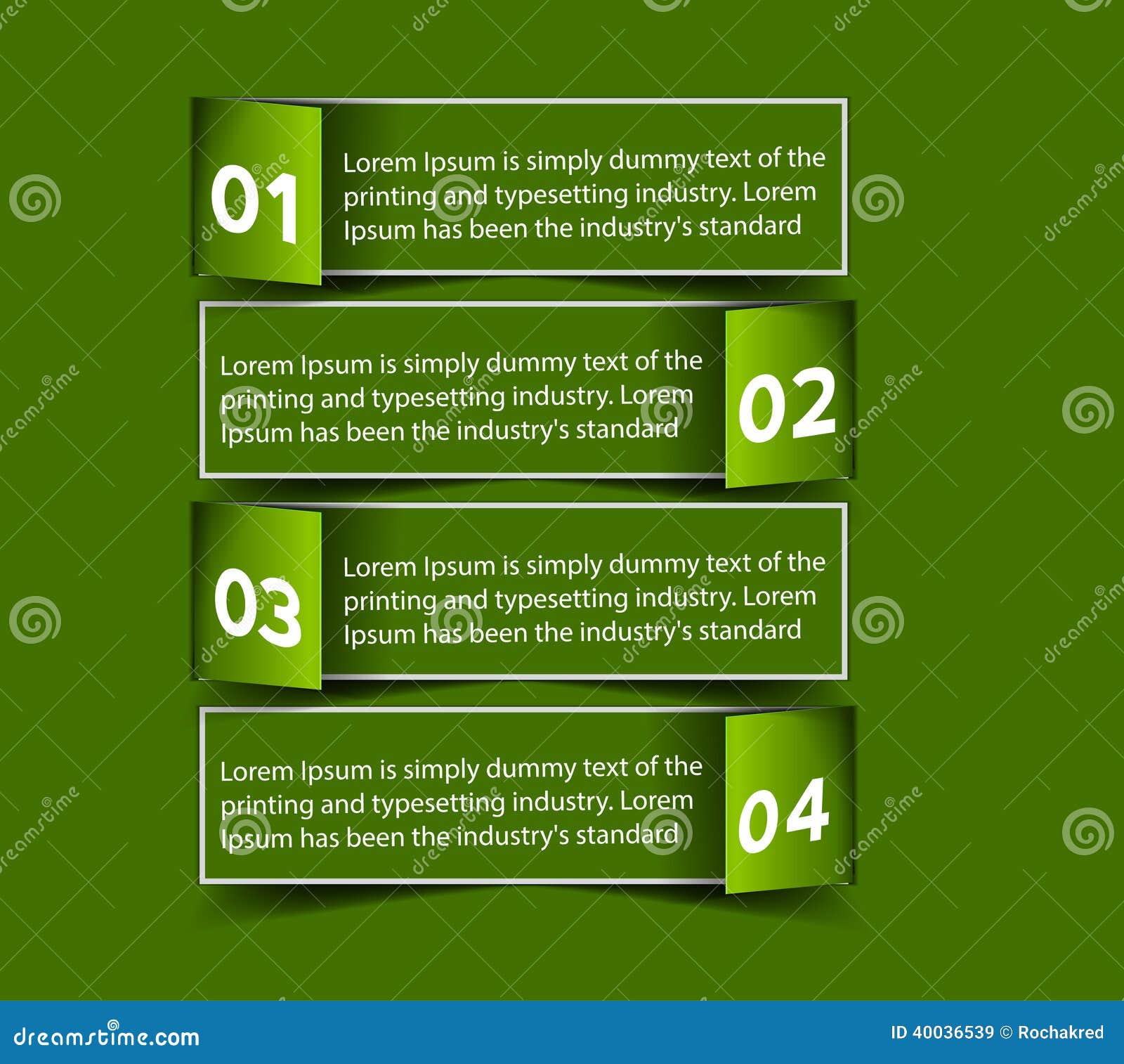 Information banner design stock vector. Illustration of option - 40036539