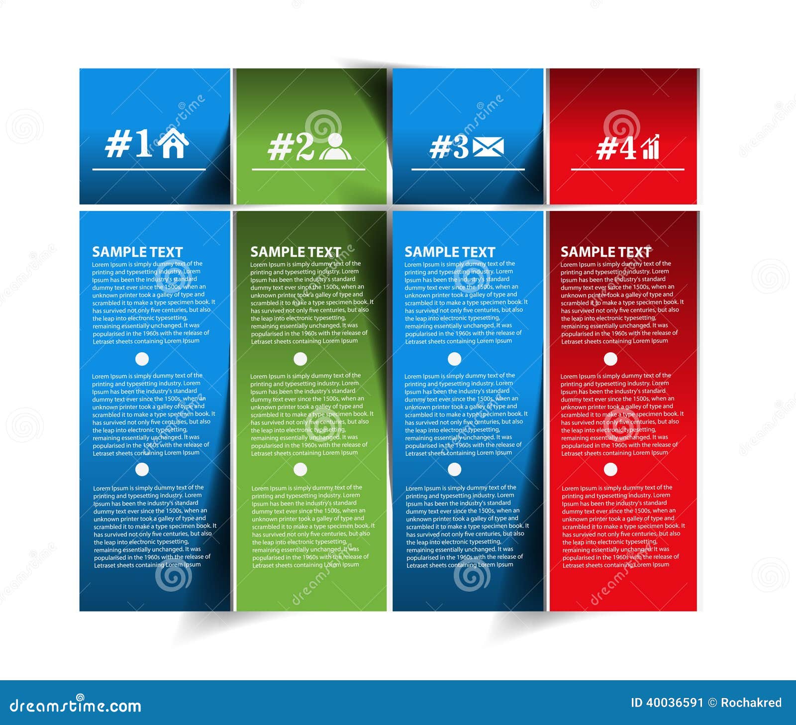 Information Banner Design Element Vector Illustration | CartoonDealer ...