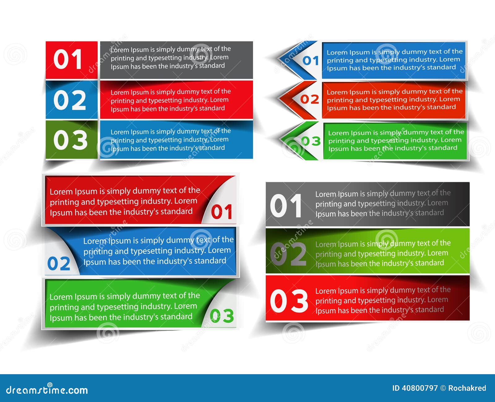 Information banner design stock vector. Illustration of corporate ...