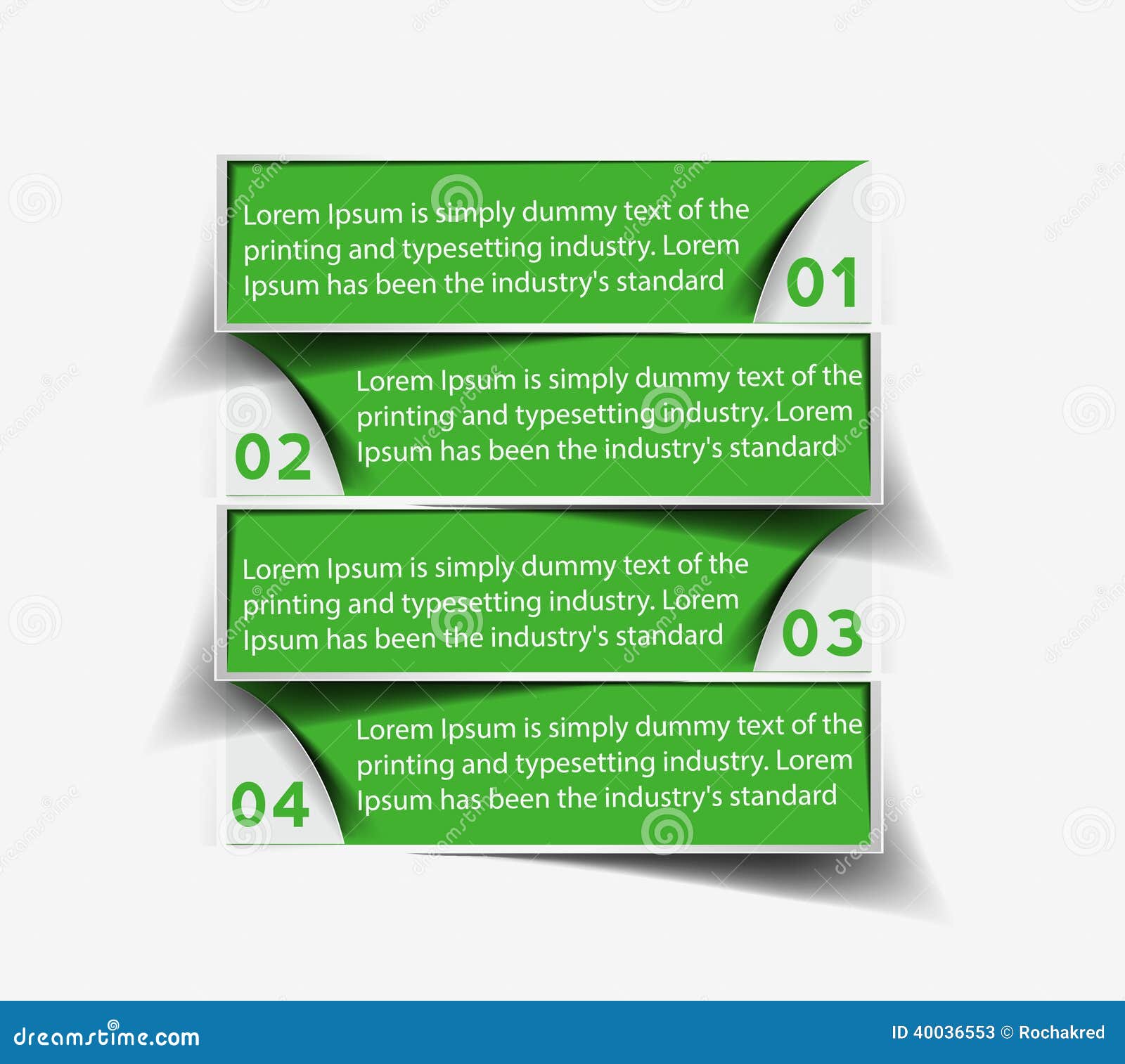 Information Banner Element stock vector. Illustration of presentation ...