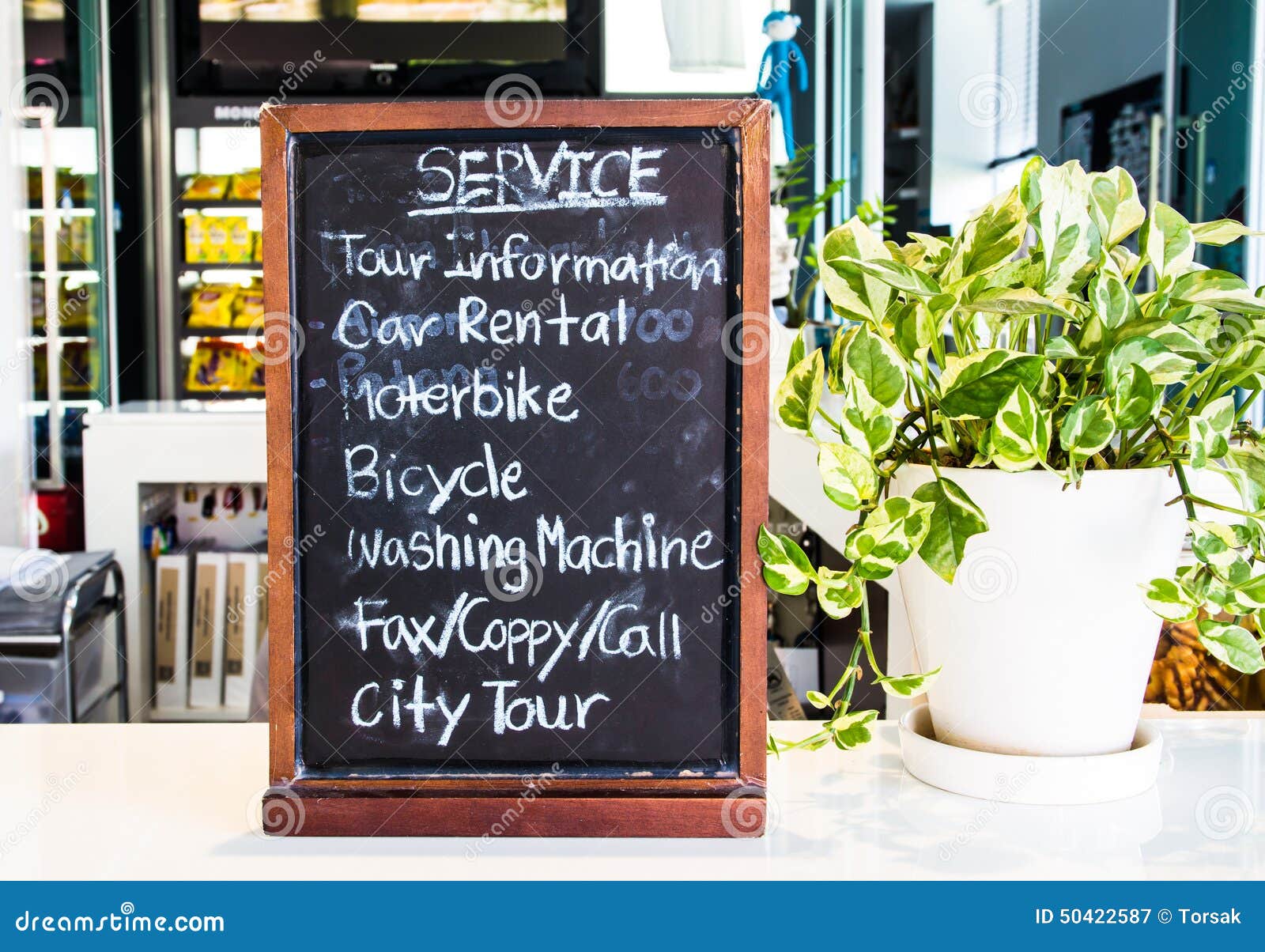 Information board service stock image. Image of chalk - 50422587