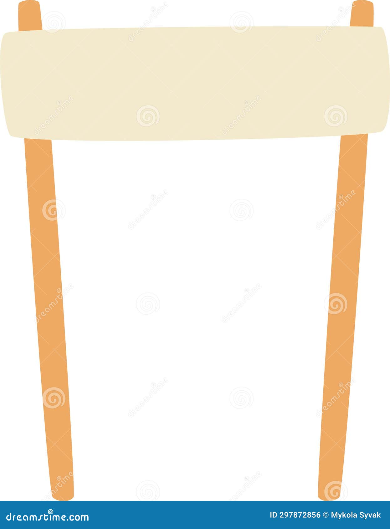 Information Board Wooden stock vector. Illustration of signpost - 297872856