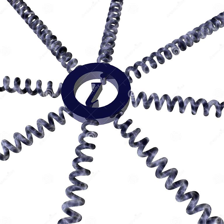 Information Center stock illustration. Illustration of center - 12605369