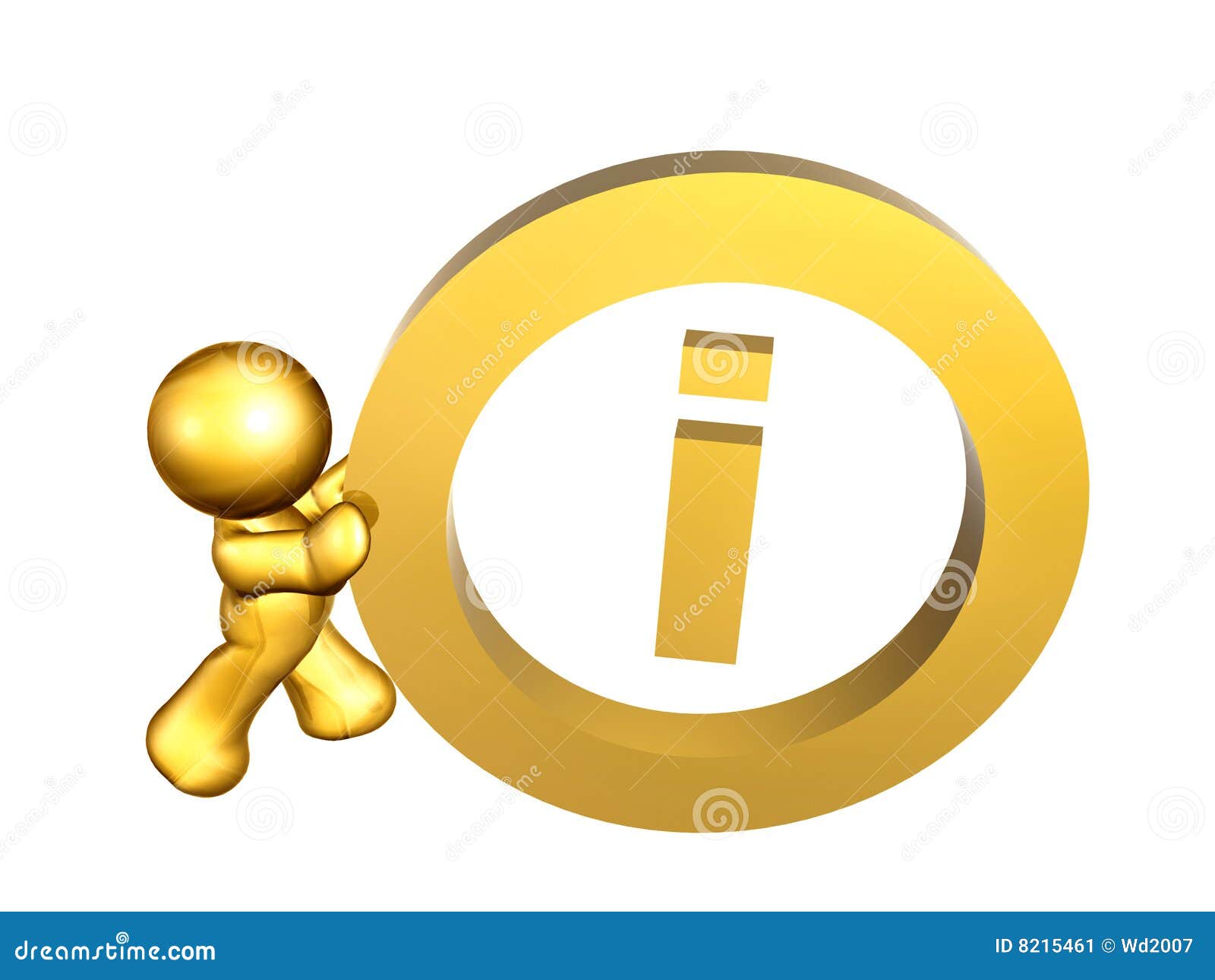 The Information Center Symbol Stock Image - Image: 8215461