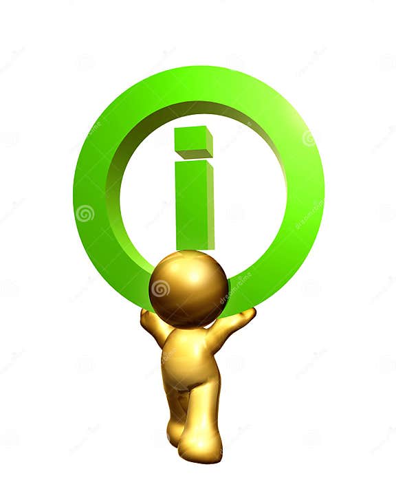 The Information Center Symbol Stock Illustration - Illustration of ...