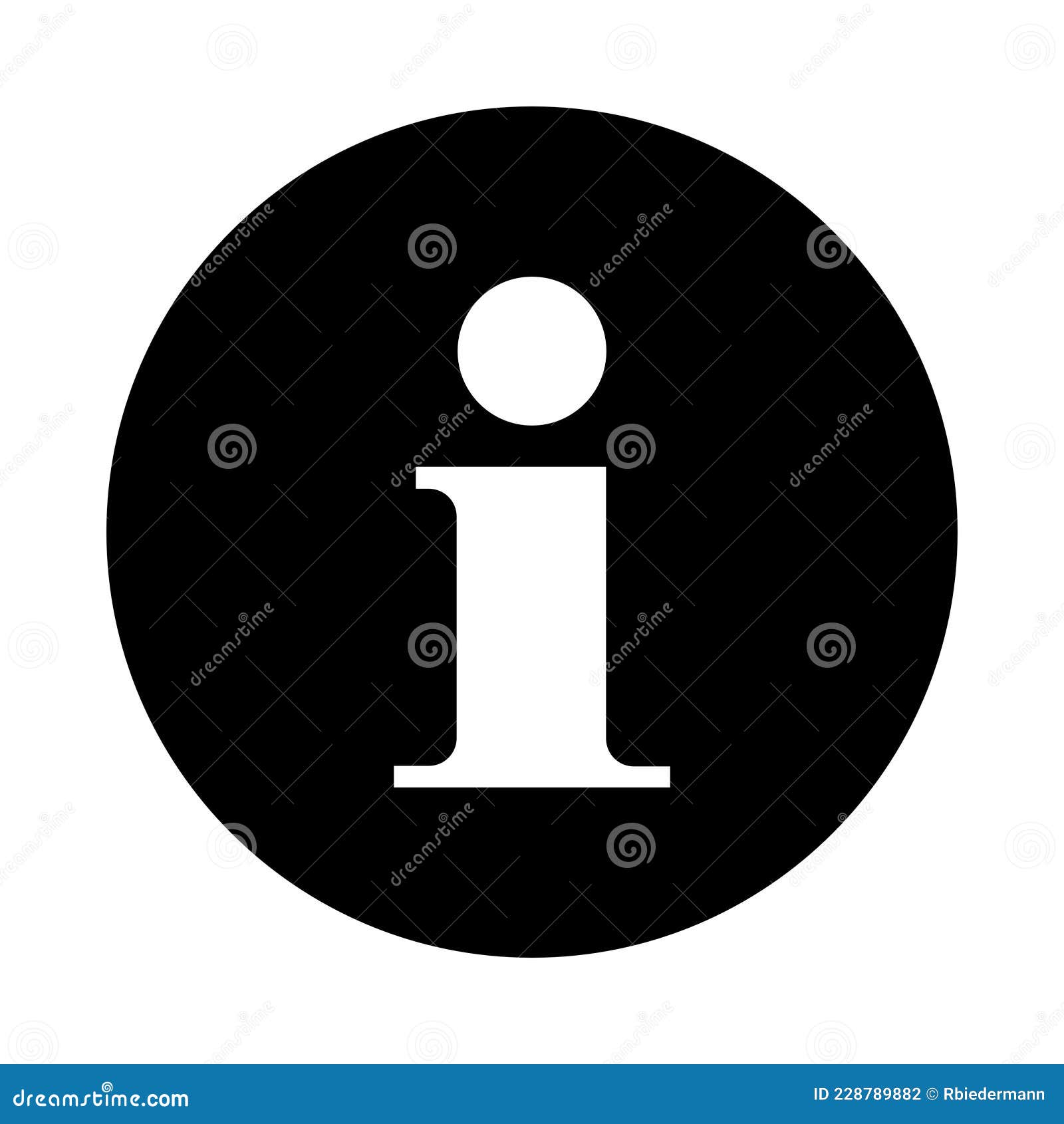 Information and circle stock vector. Illustration of text - 228789882