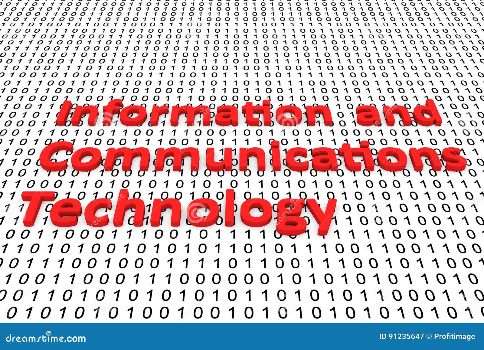 Information and Communications Technology Stock Illustration ...
