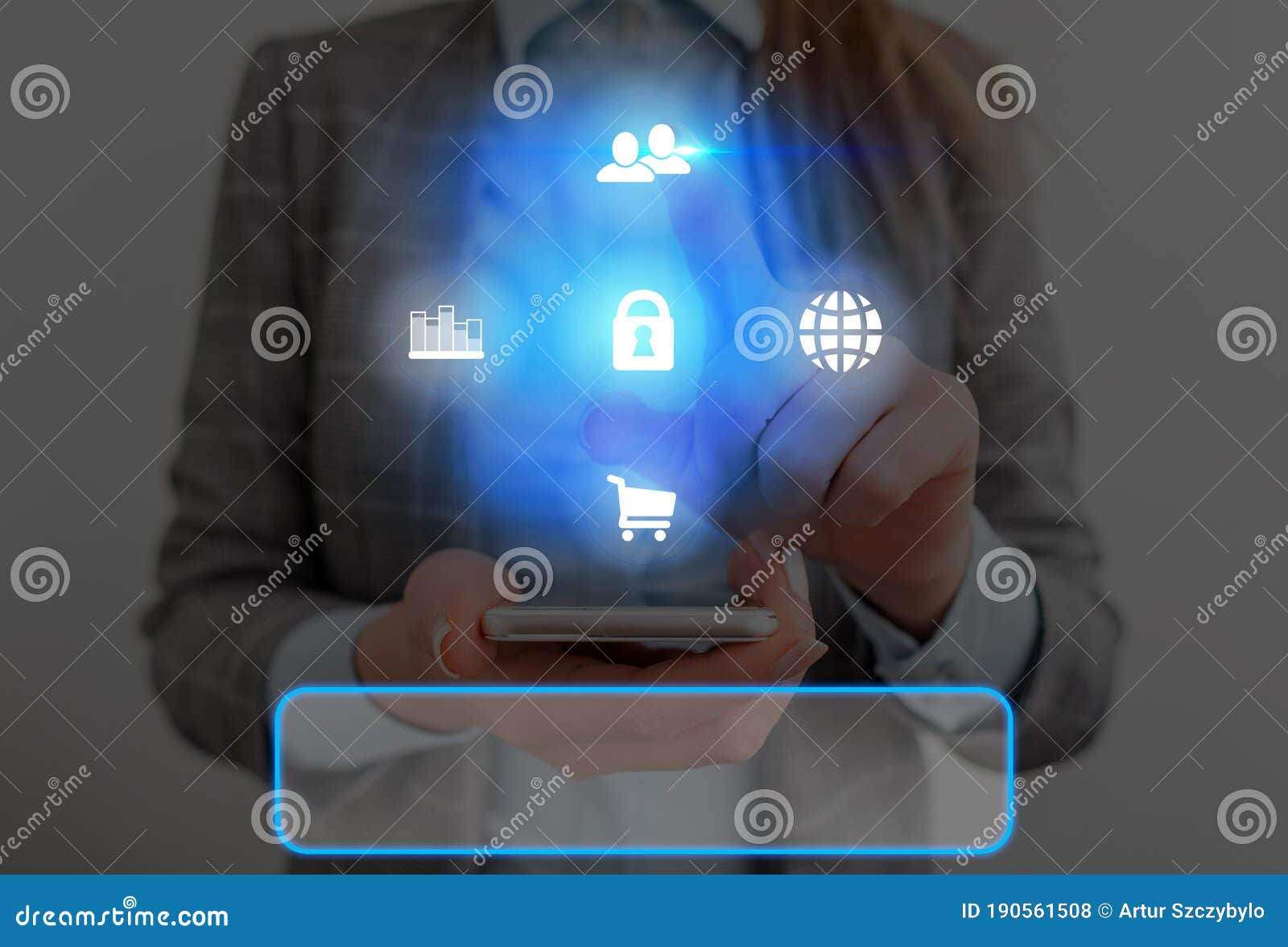 Information Computerization with Infographic Elements and Flat Icons ...